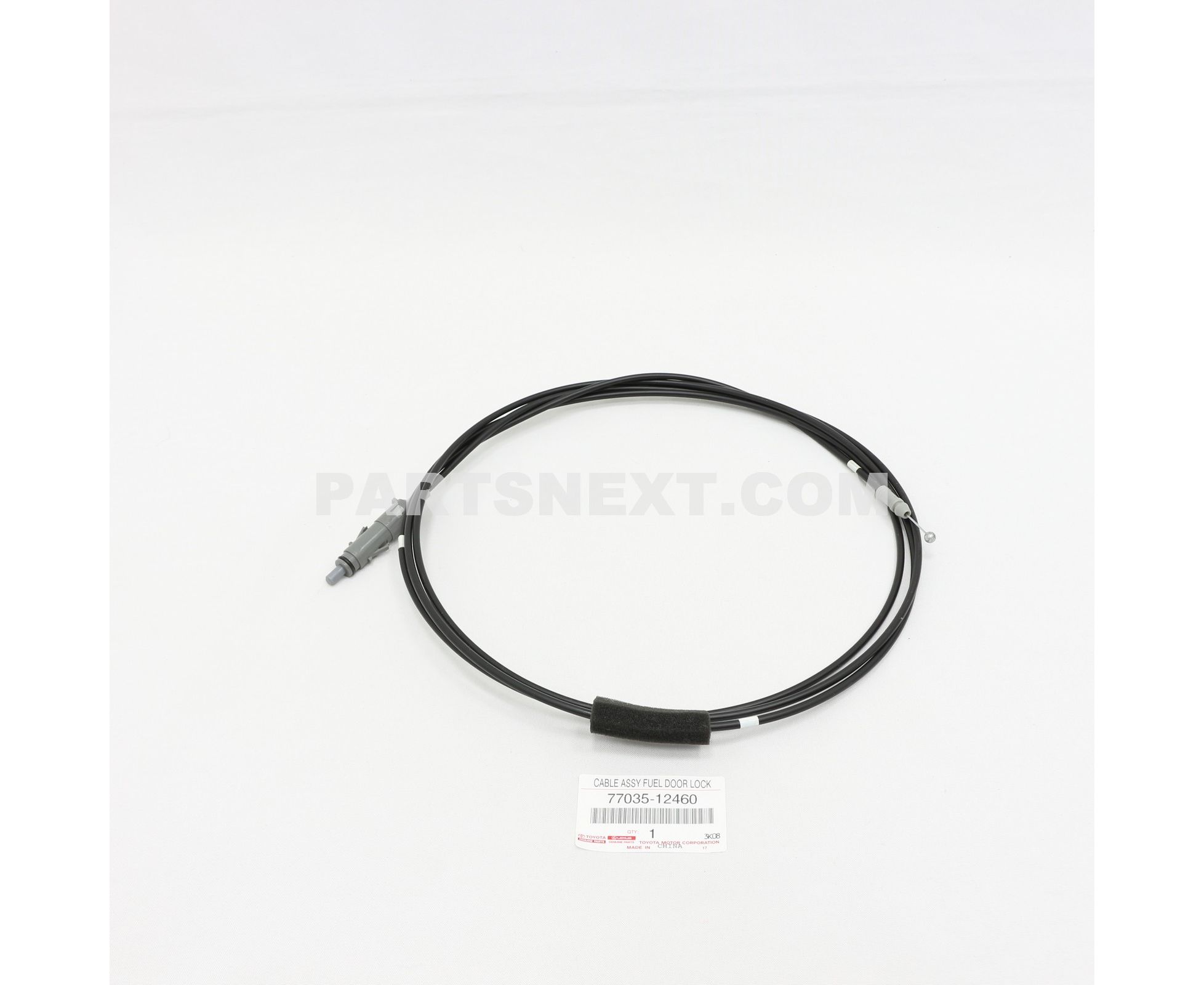 Toyota :: 77035-12460 CABLE SUB-ASSY, FUEL LID LOCK CONTROL