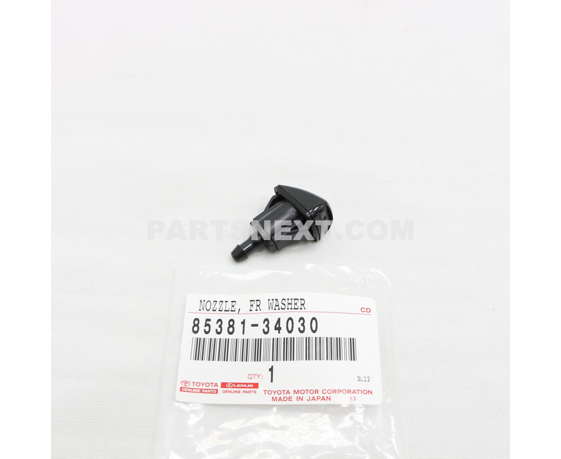 Toyota :: 85381-34030 NOZZLE SUB-ASSY, WASHER