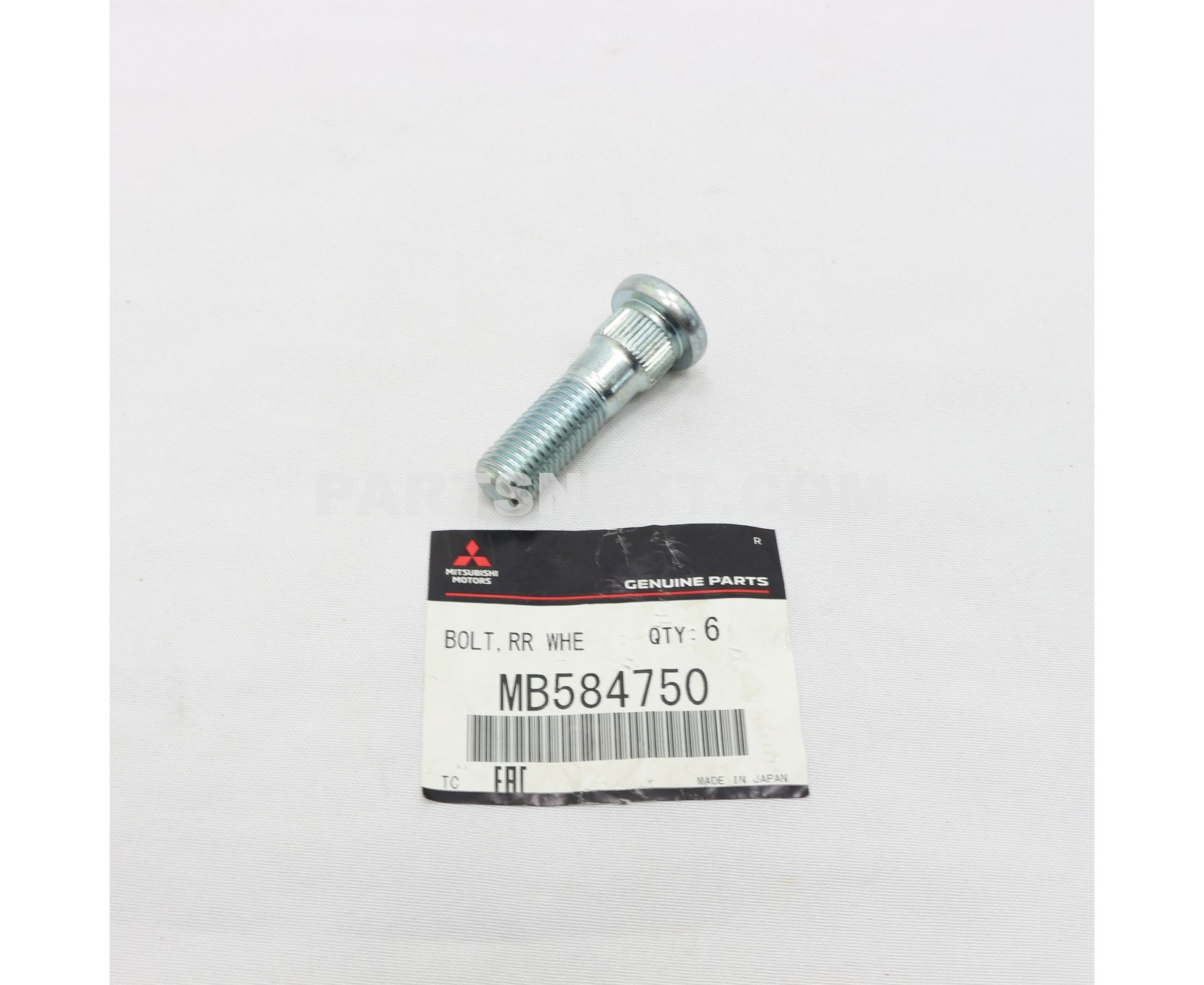 Mitsubishi :: MB584750 BOLT,RR WHEEL HUB