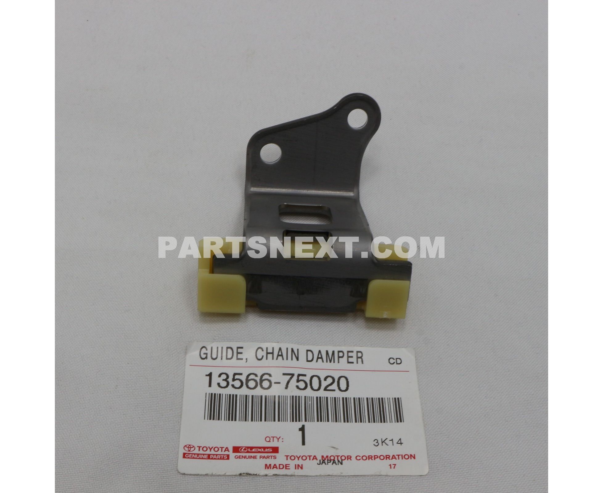Toyota :: 13566-75020 GUIDE, TIMING CHAIN