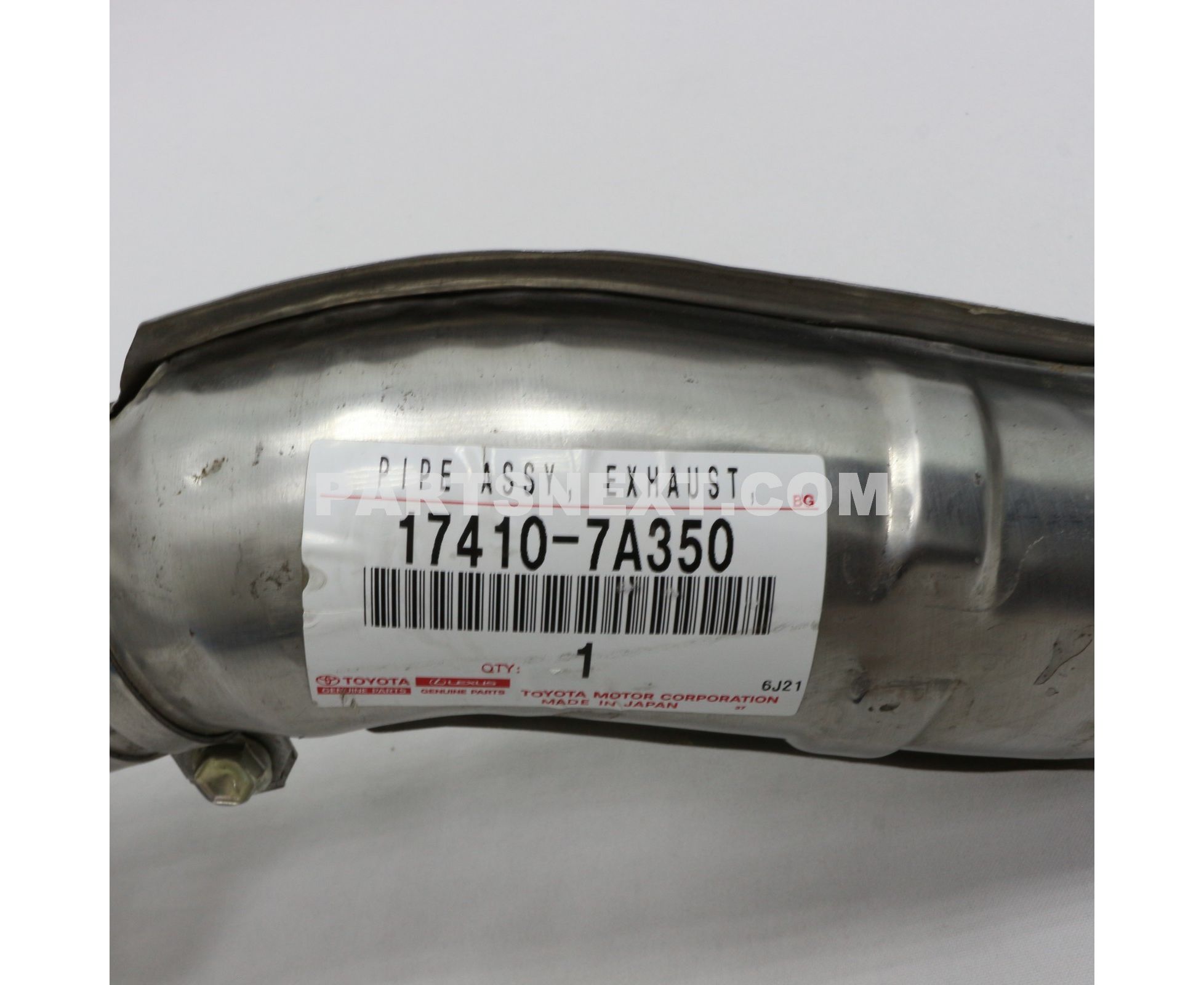 Toyota :: 17410-7A350 PIPE ASSY, EXHAUST, FRONT