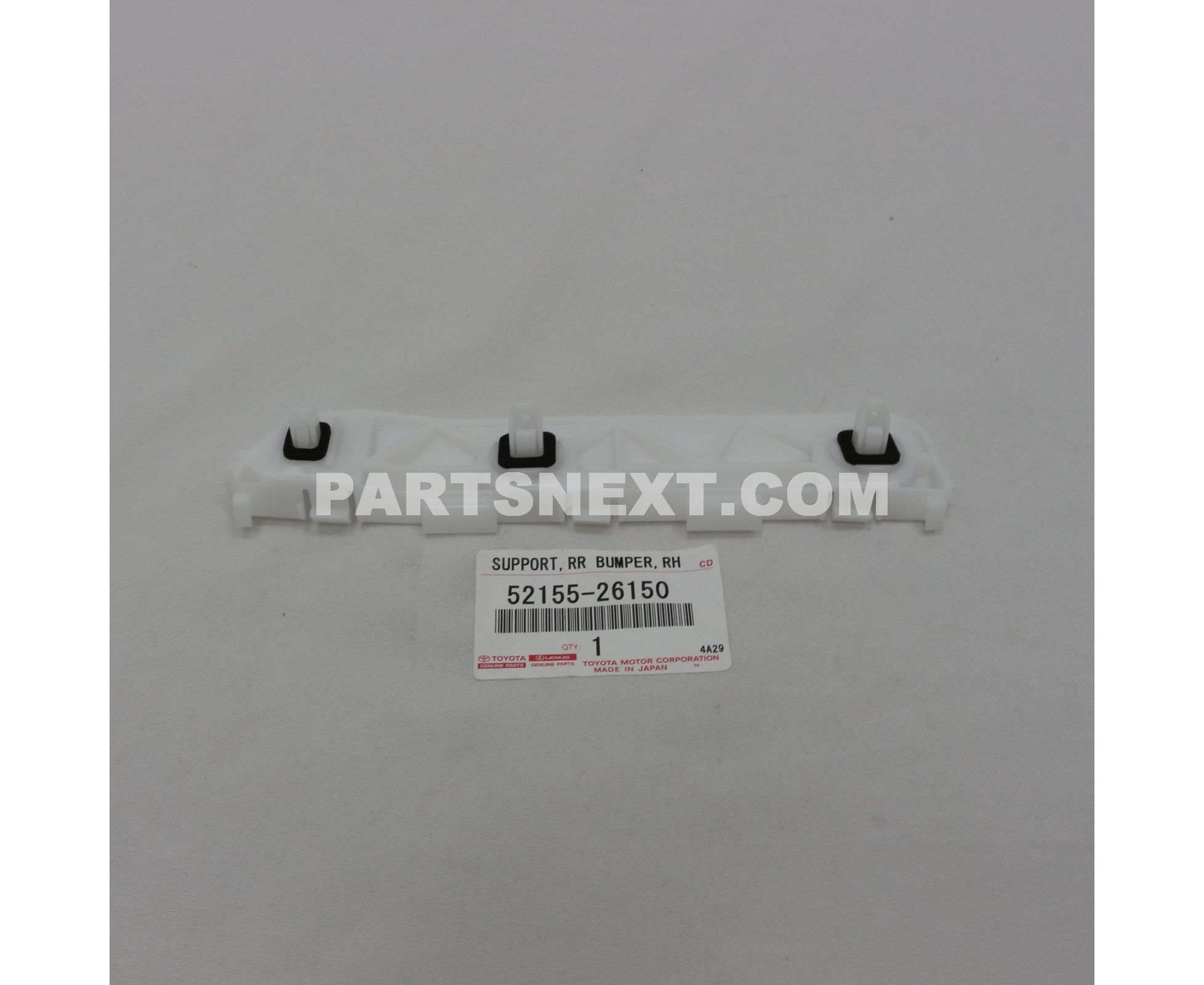 Toyota :: 52155-26150 SUPPORT, REAR BUMPER SIDE, RH
