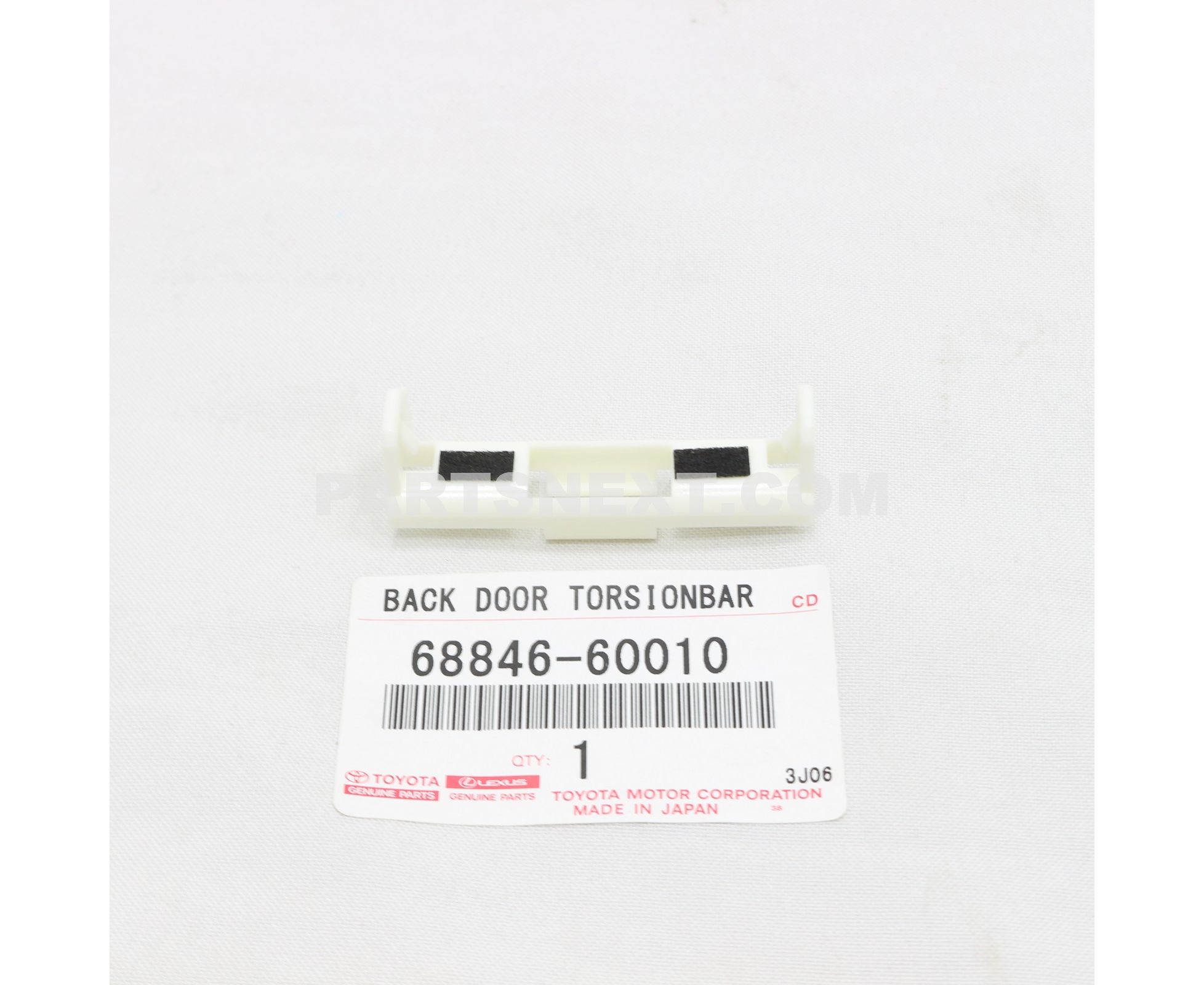 Toyota :: 68846-60010 GUIDE, BACK DOOR TORSION BAR