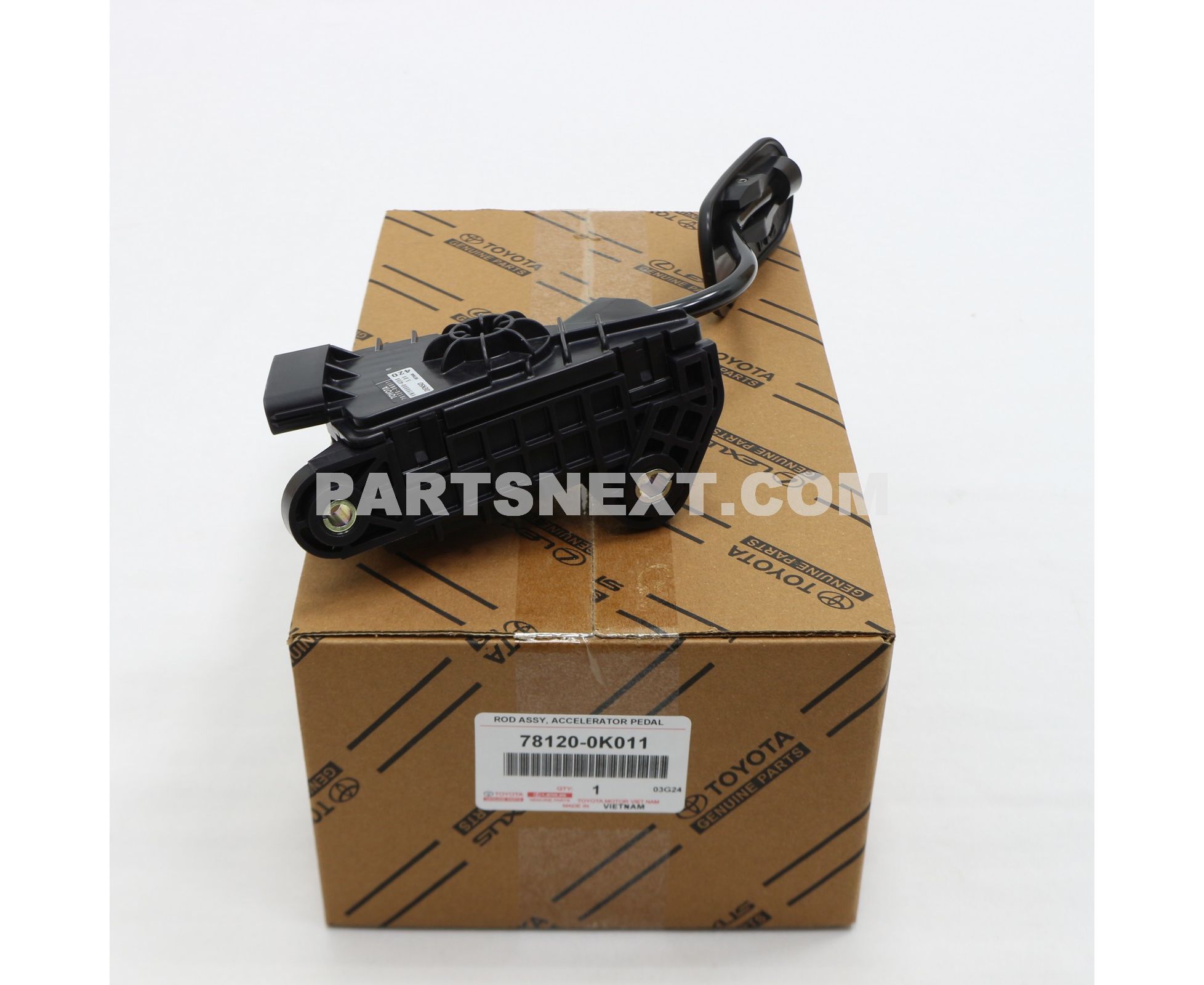 Toyota :: 78120-0K011 ROD ASSY ACCELERATO