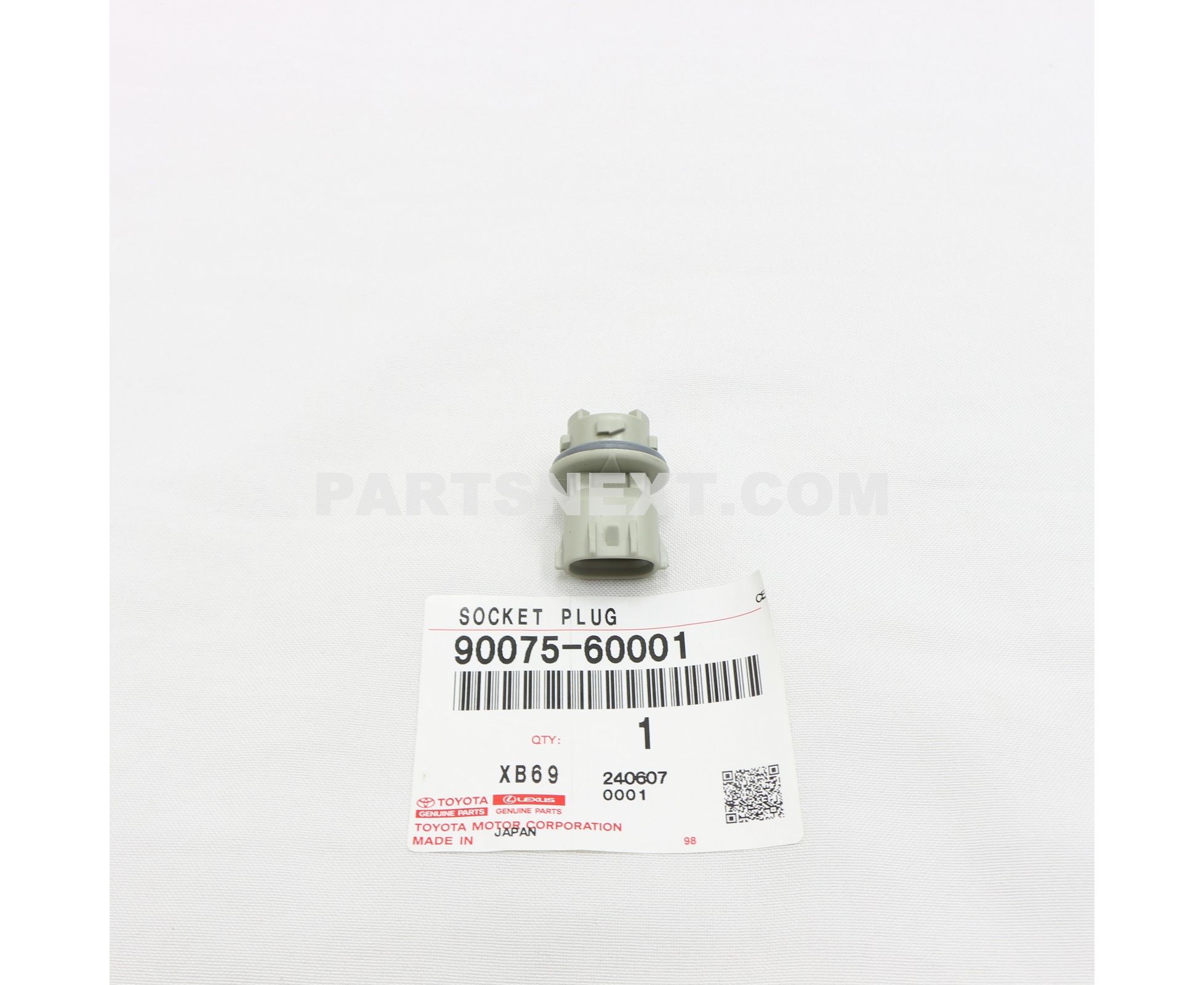 Toyota :: 90075-60001 PLUG, SOCKET(FOR BACK-UP LAMP)
