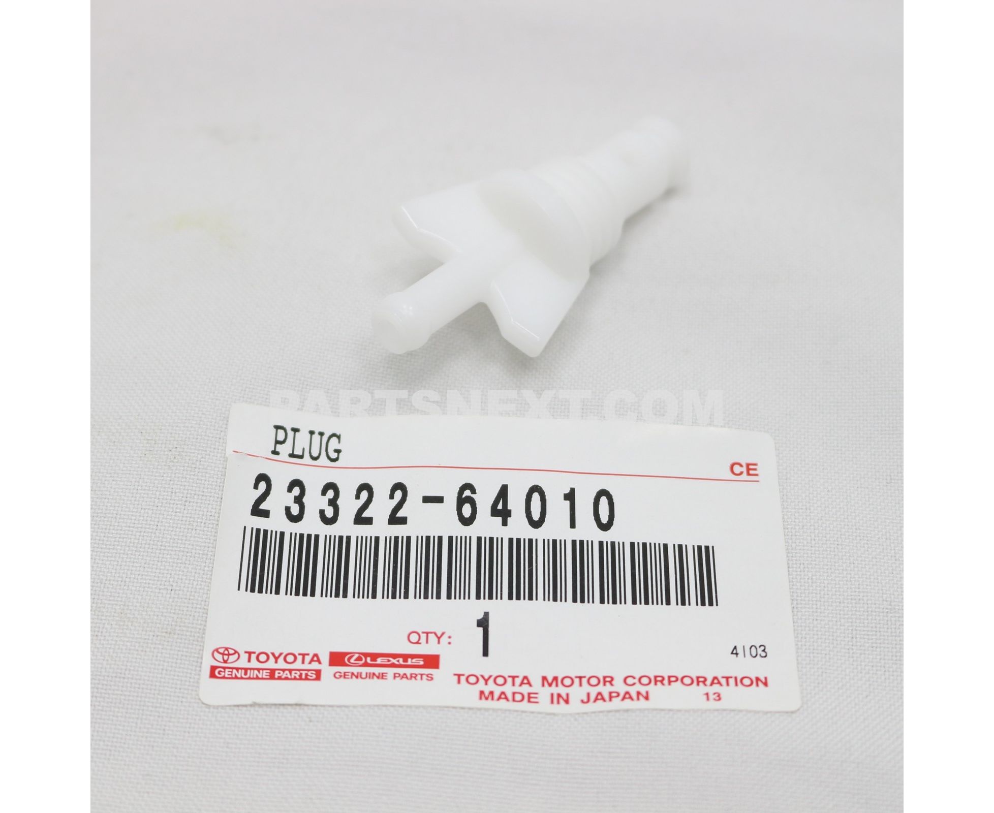 Toyota :: 23322-64010 PLUG, DRAIN(FOR FUEL FILTER)