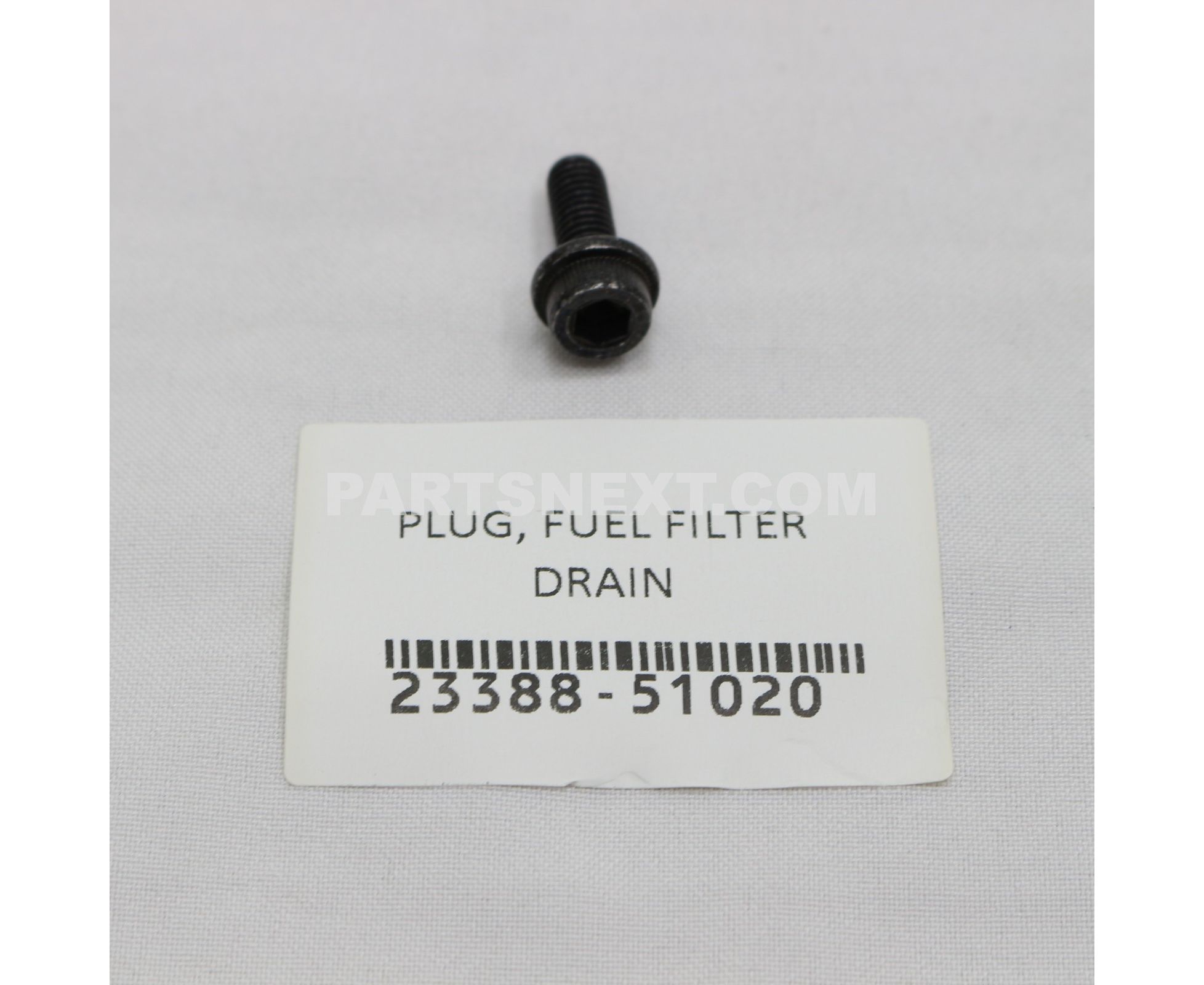 Toyota :: 23388-51020 PLUG, FUEL FILTER DRAIN