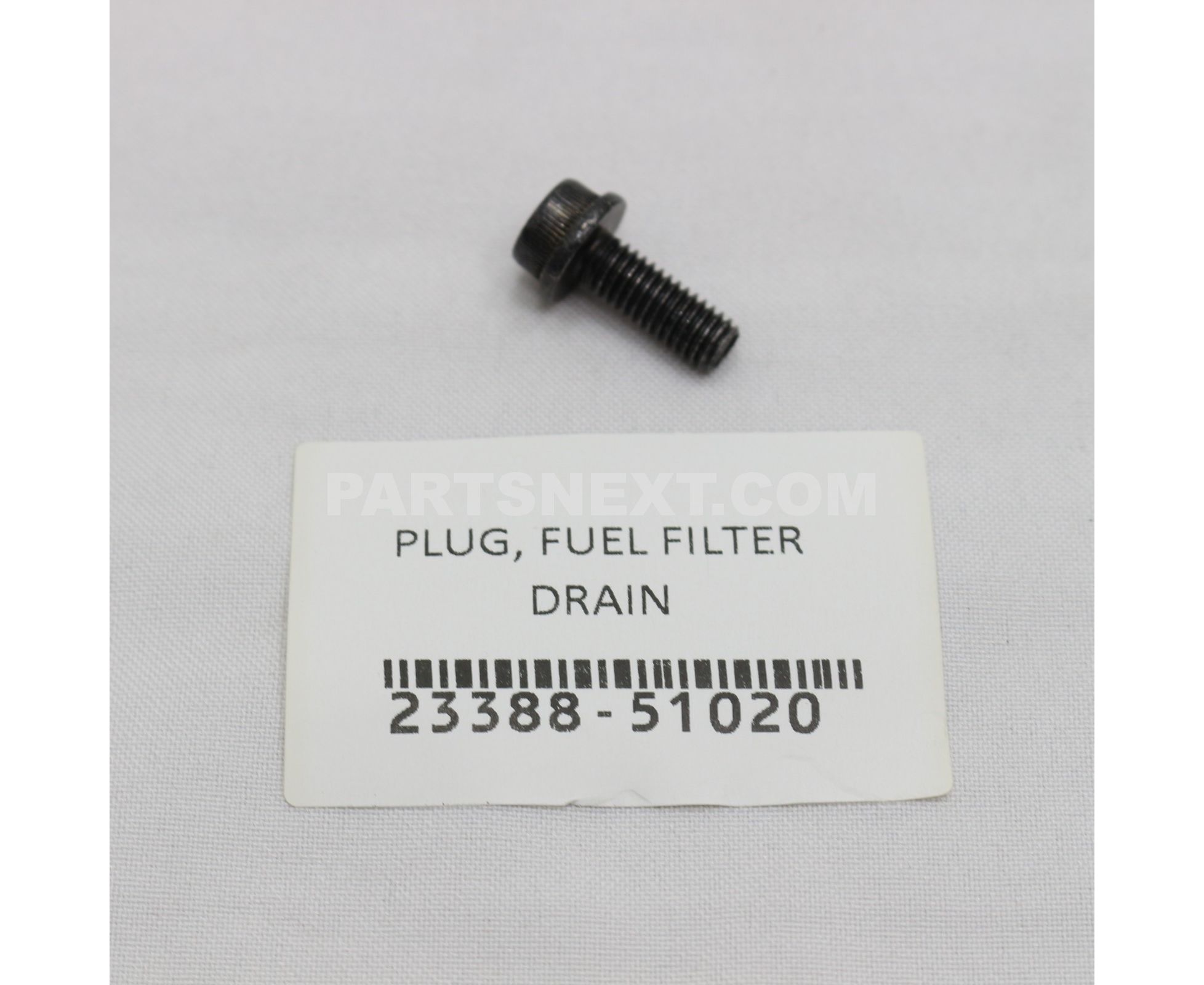 Toyota :: 23388-51020 PLUG, FUEL FILTER DRAIN
