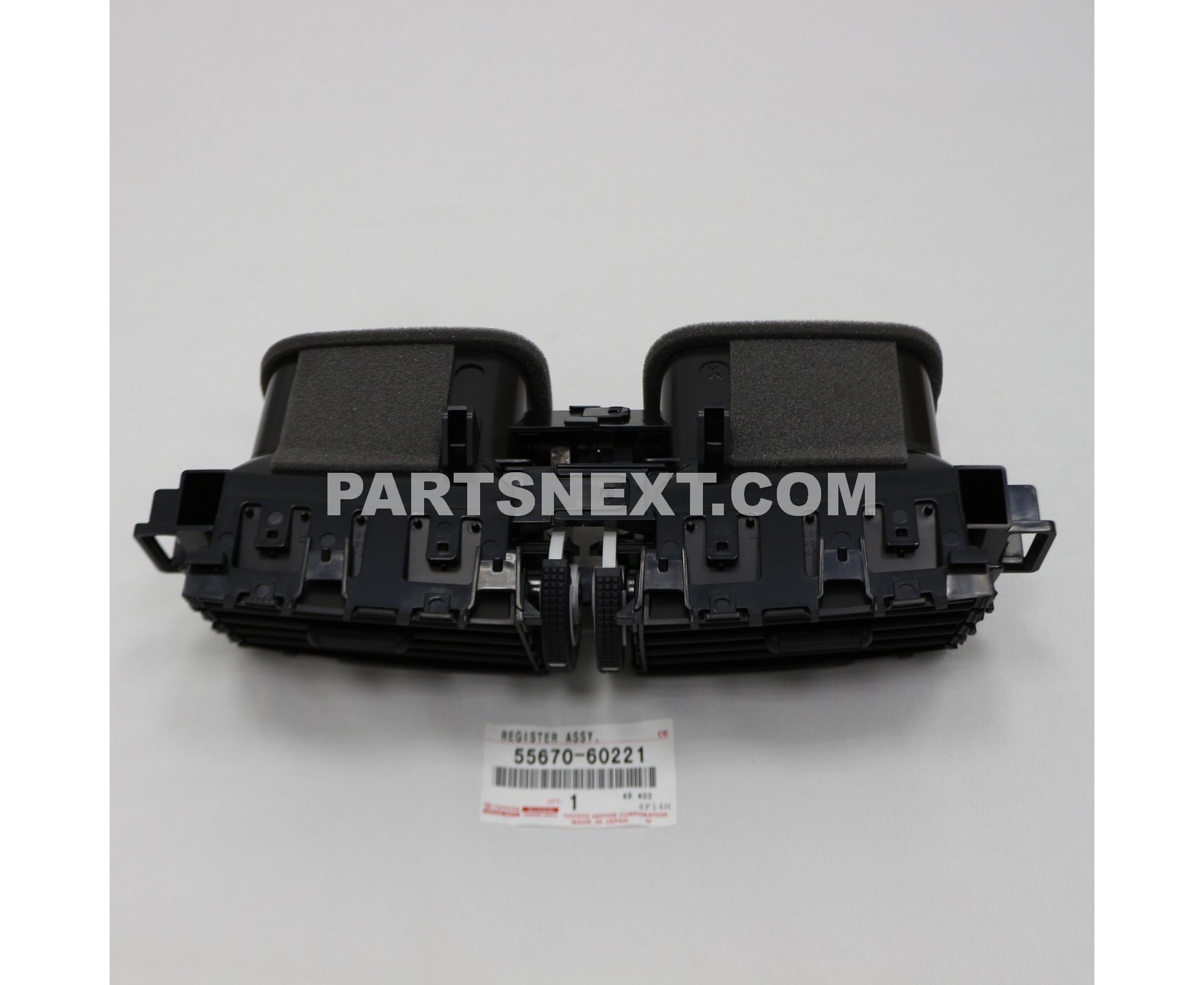 Toyota :: 55670-60221 REGISTER ASSY, INSTRUMENT PANEL, CENTER