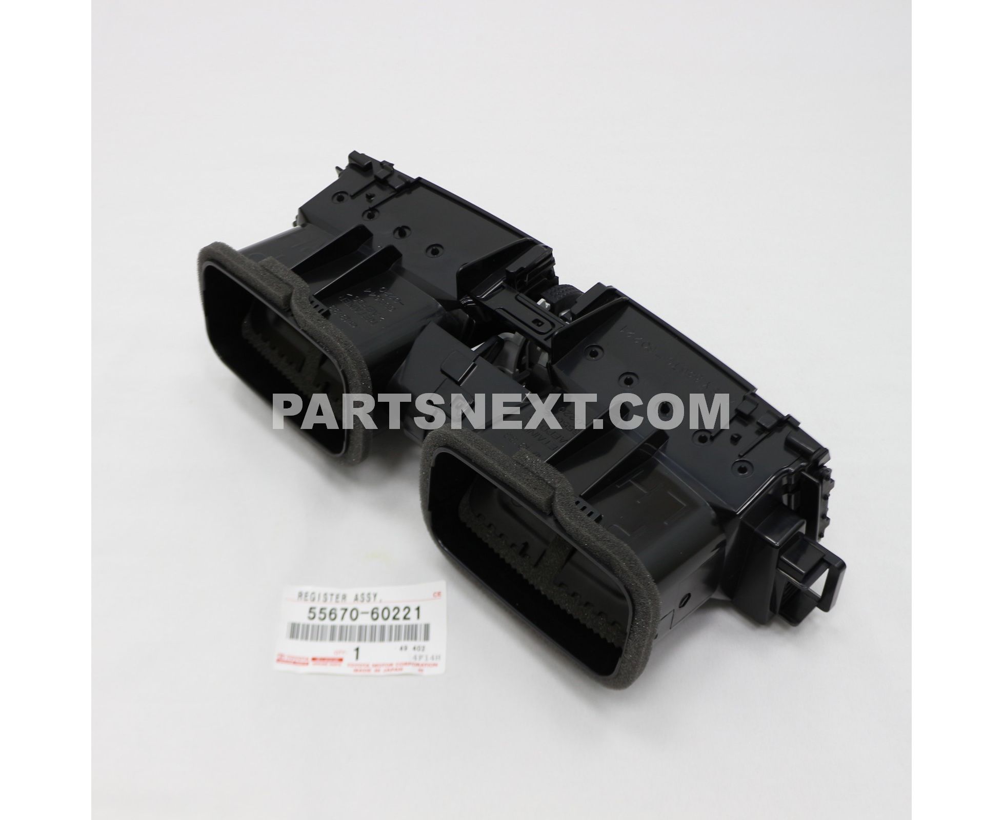 Toyota :: 55670-60221 REGISTER ASSY, INSTRUMENT PANEL, CENTER