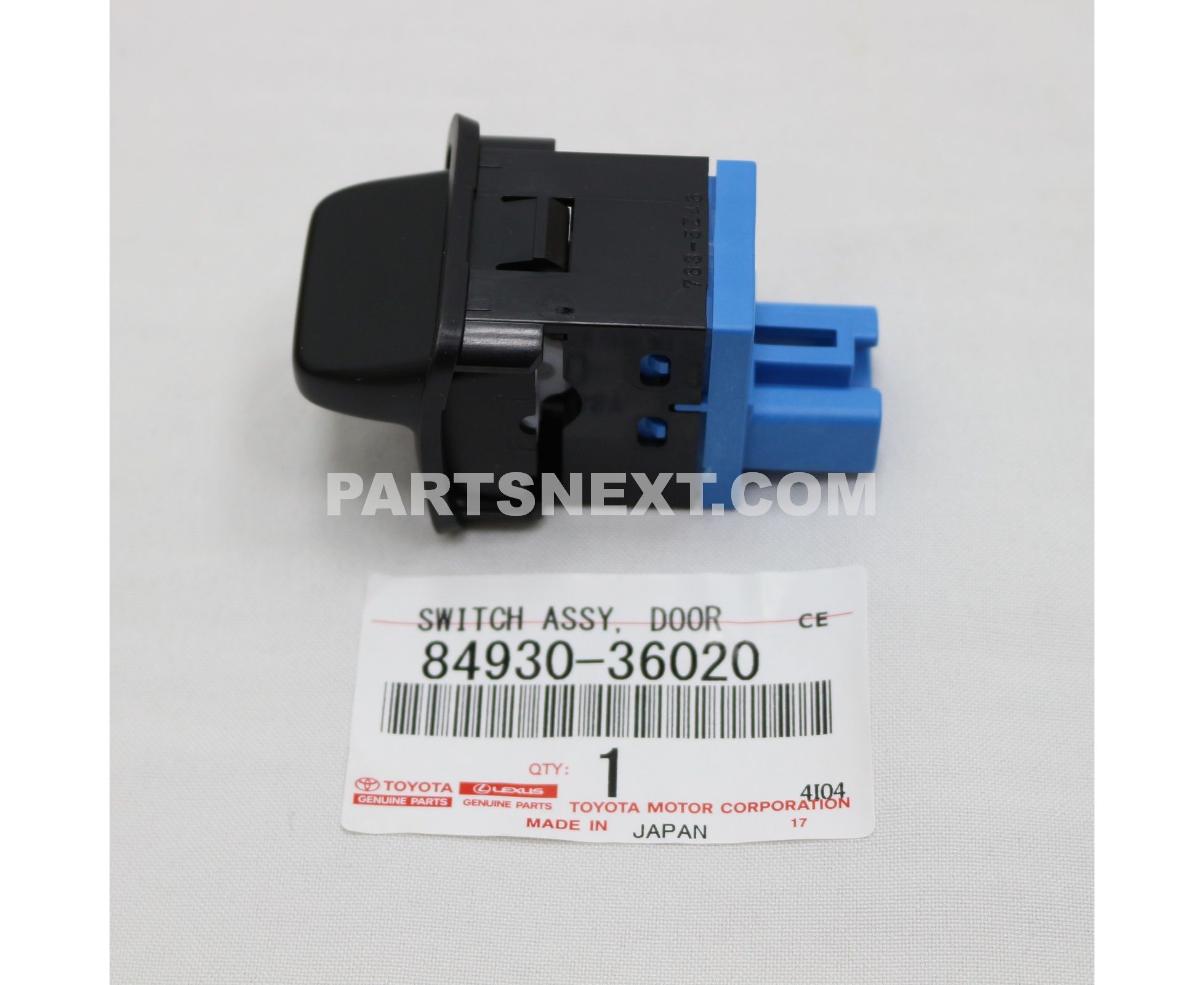 Toyota :: 84930-36020 SWITCH ASSY, DOOR CONTROL