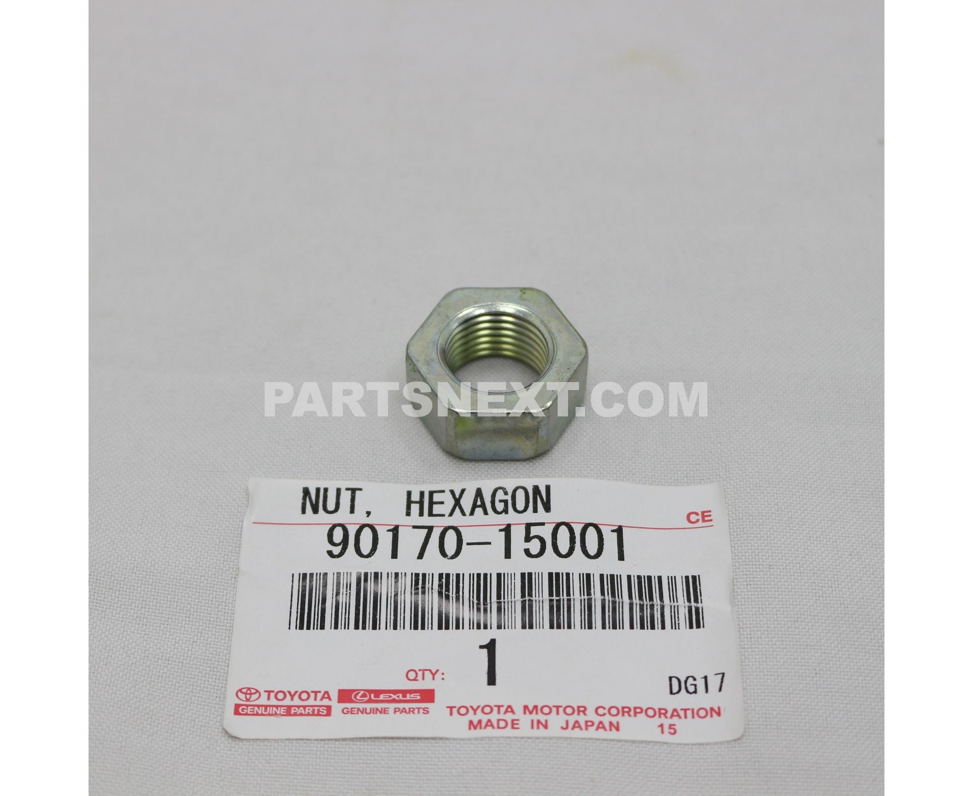 Toyota :: 90170-15001 NUT, RACK END LOCK