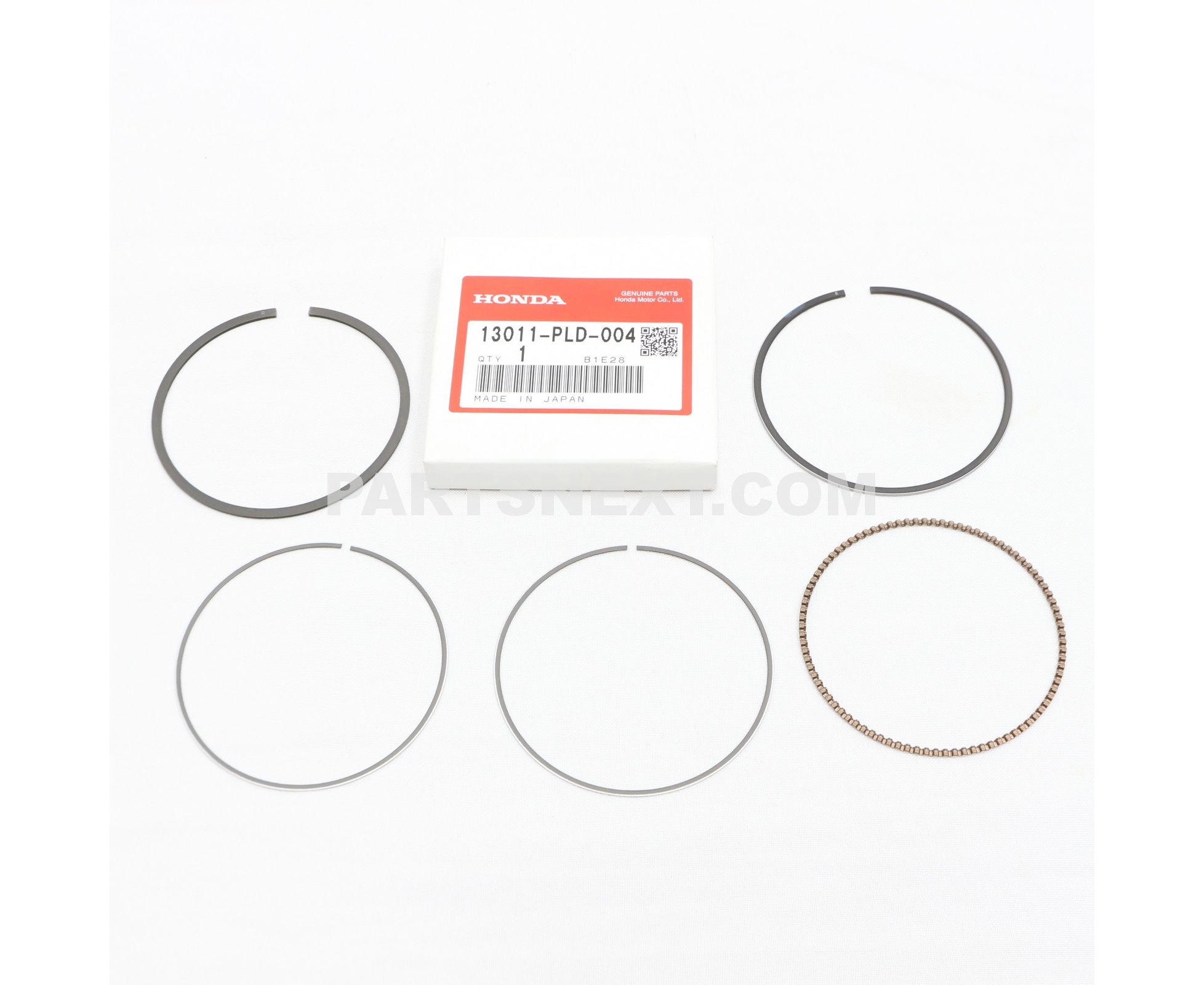 Honda :: 13011-PLD-004 RING SET,PISTON