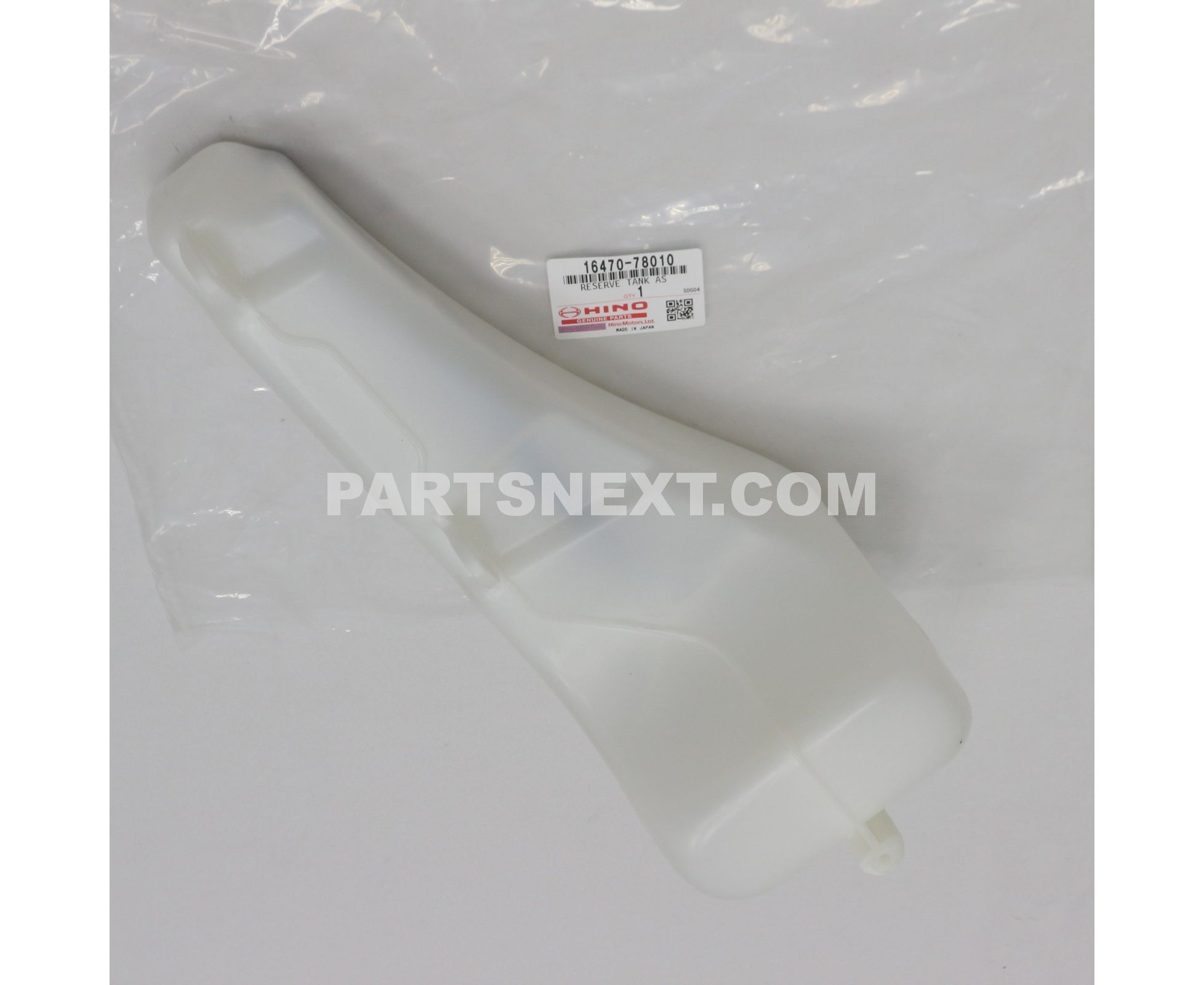 Toyota :: 16470-78010 TANK ASSY, RADIATOR RESERVE