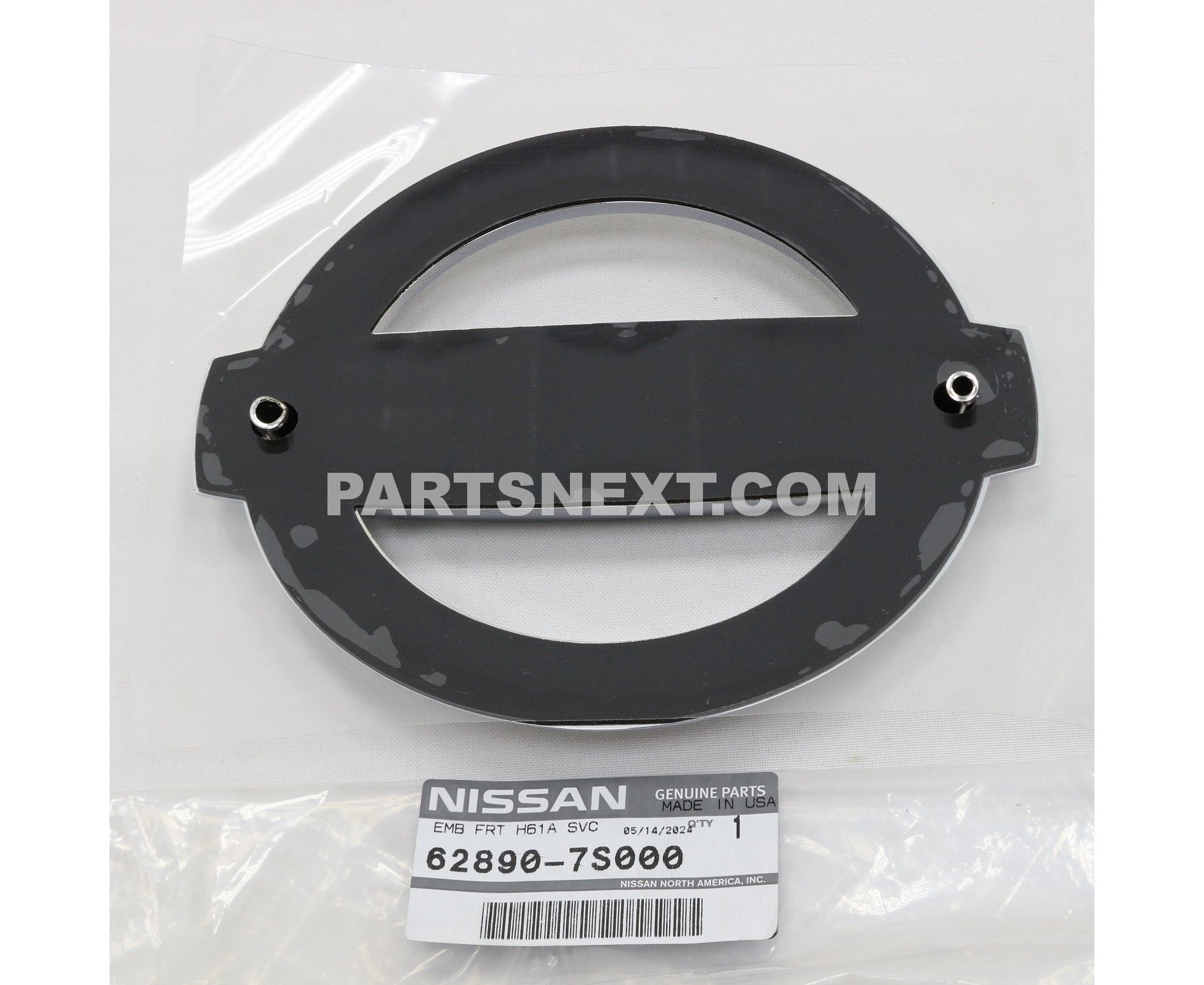 Nissan :: 62890-7S000 EMBLEM-FRONT