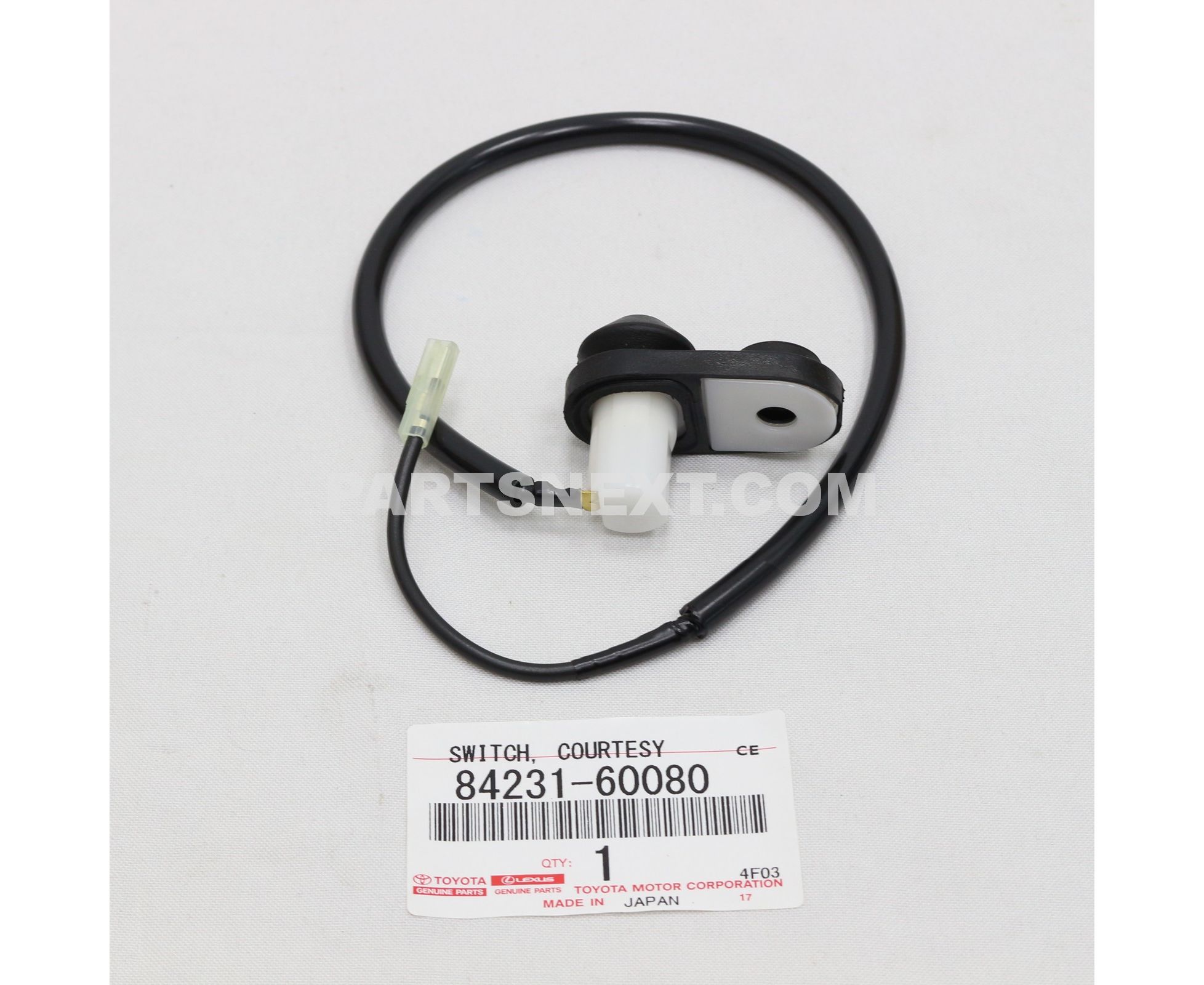 Toyota :: 84231-60080 SWITCH ASSY, COURTESY LAMP (FOR FRONT DOOR)