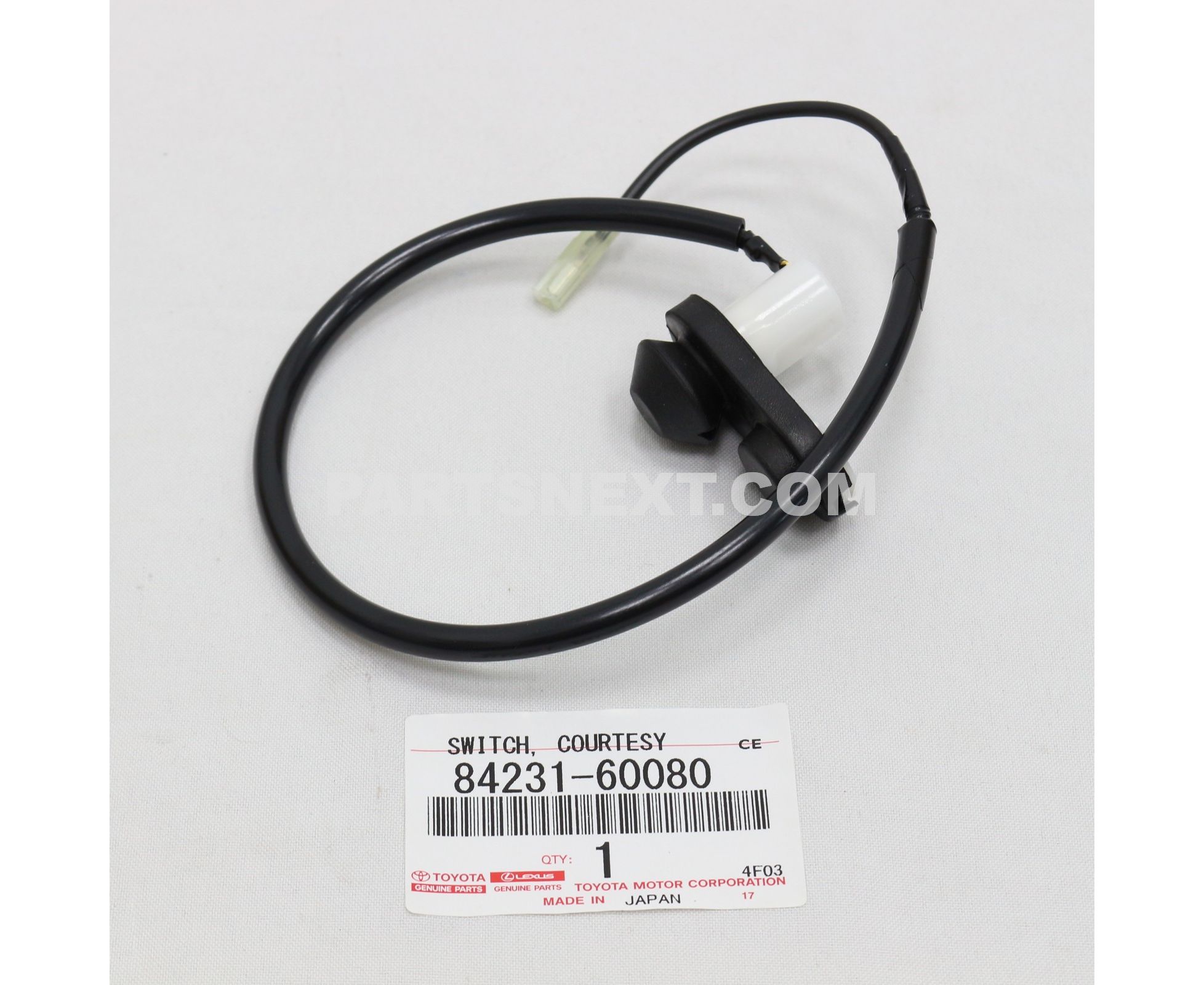 Toyota :: 84231-60080 SWITCH ASSY, COURTESY LAMP (FOR FRONT DOOR)