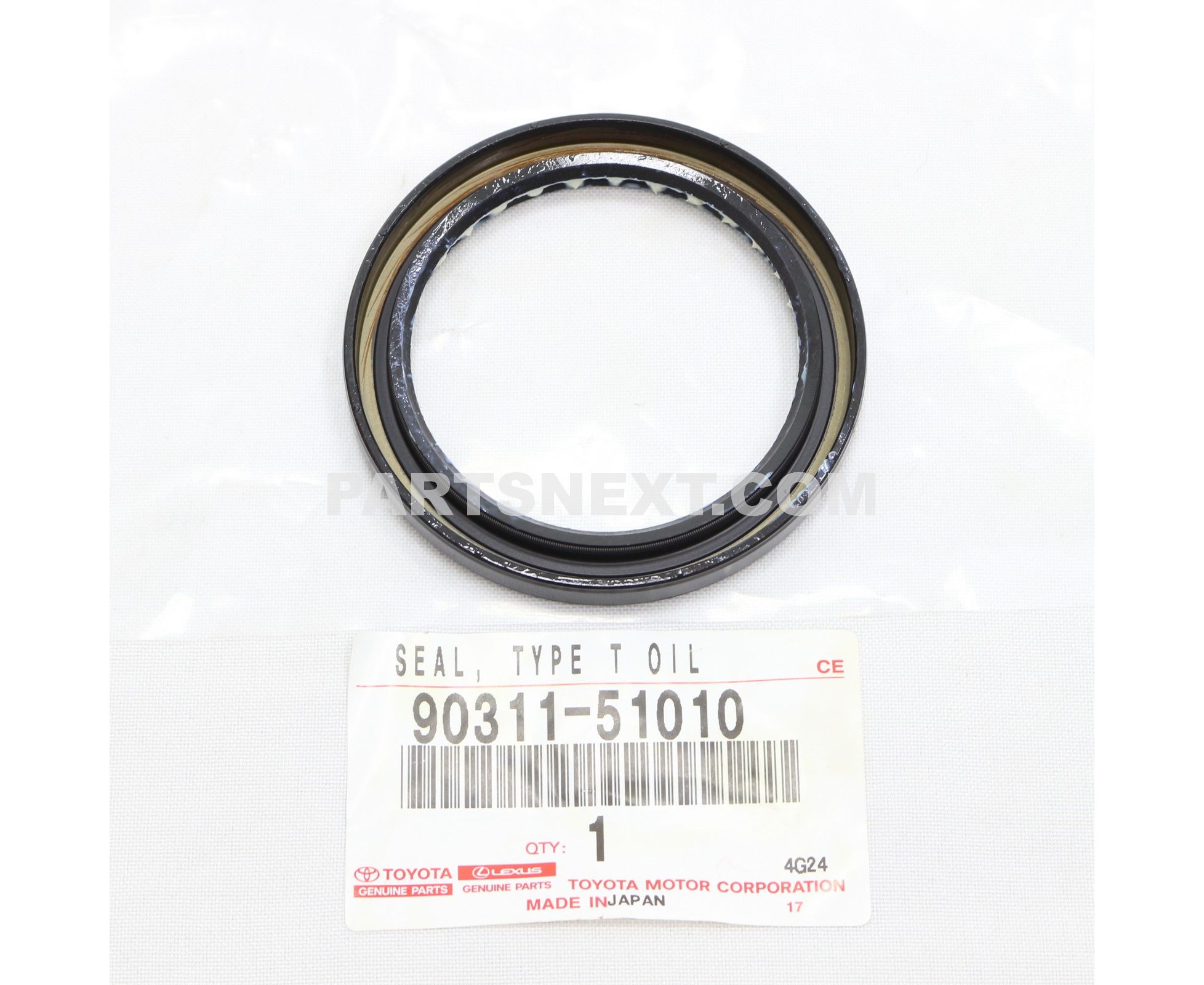 Toyota :: 90311-51010 SEAL, OIL(FOR TRANSMISSION OIL PUMP COVER)