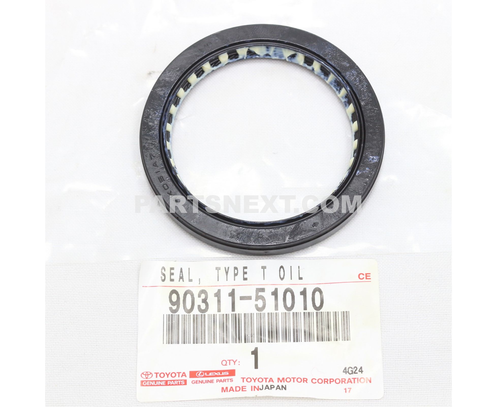 Toyota :: 90311-51010 SEAL, OIL(FOR TRANSMISSION OIL PUMP COVER)