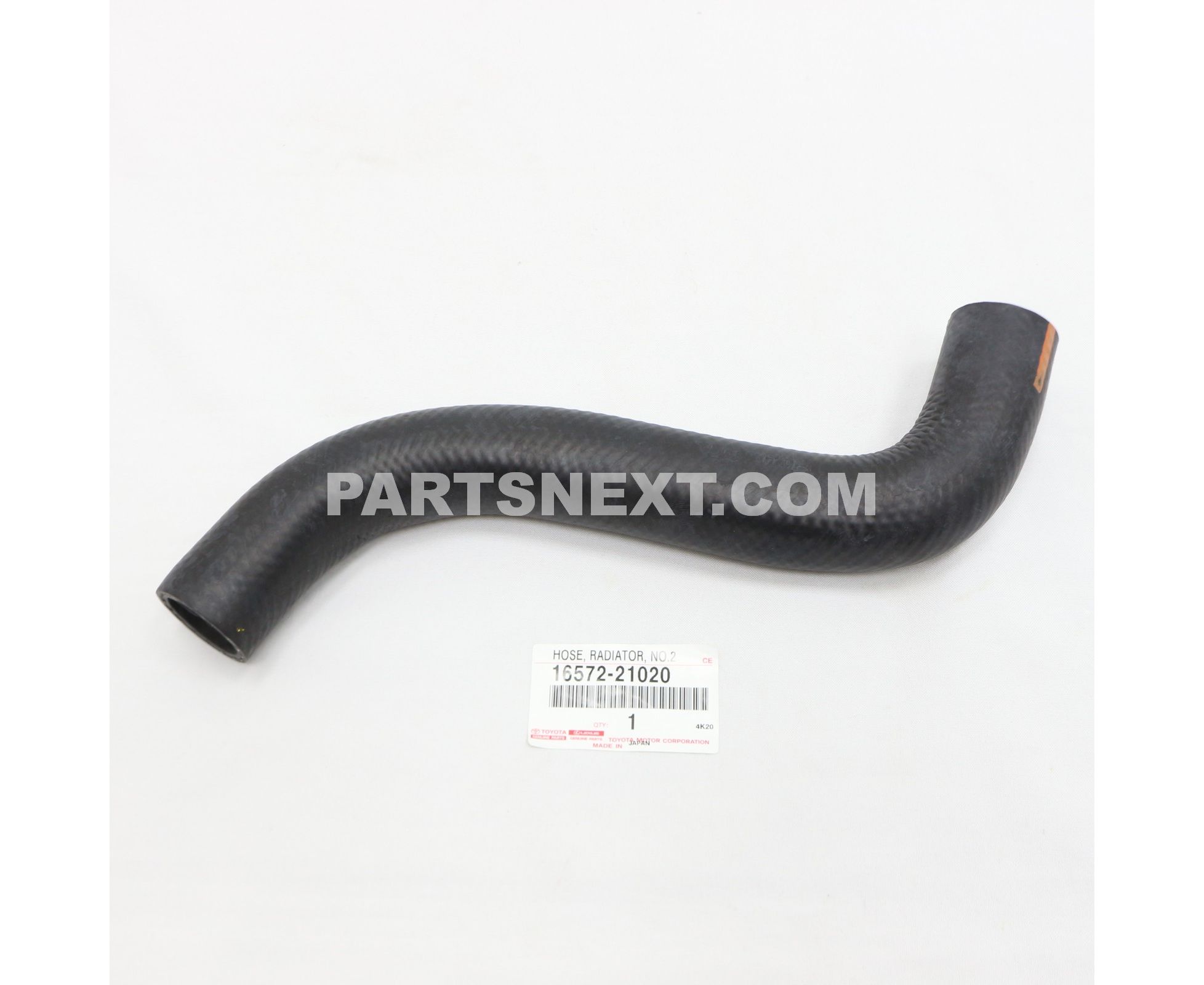 Toyota :: 16572-21020 HOSE, RADIATOR, NO.2