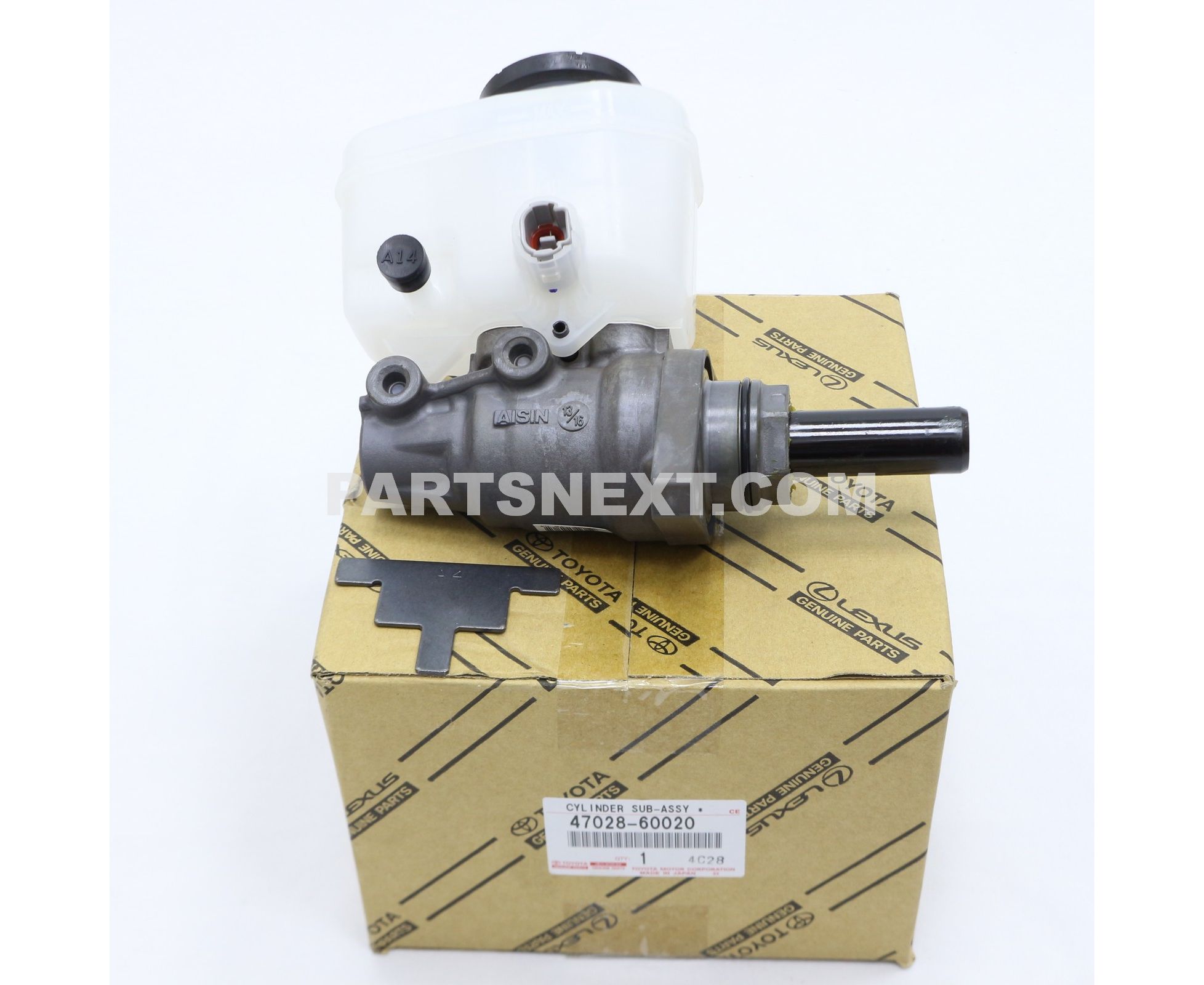 Toyota :: 47028-60020 CYLINDER SUB-ASSY, BRAKE MASTER W/PLATE