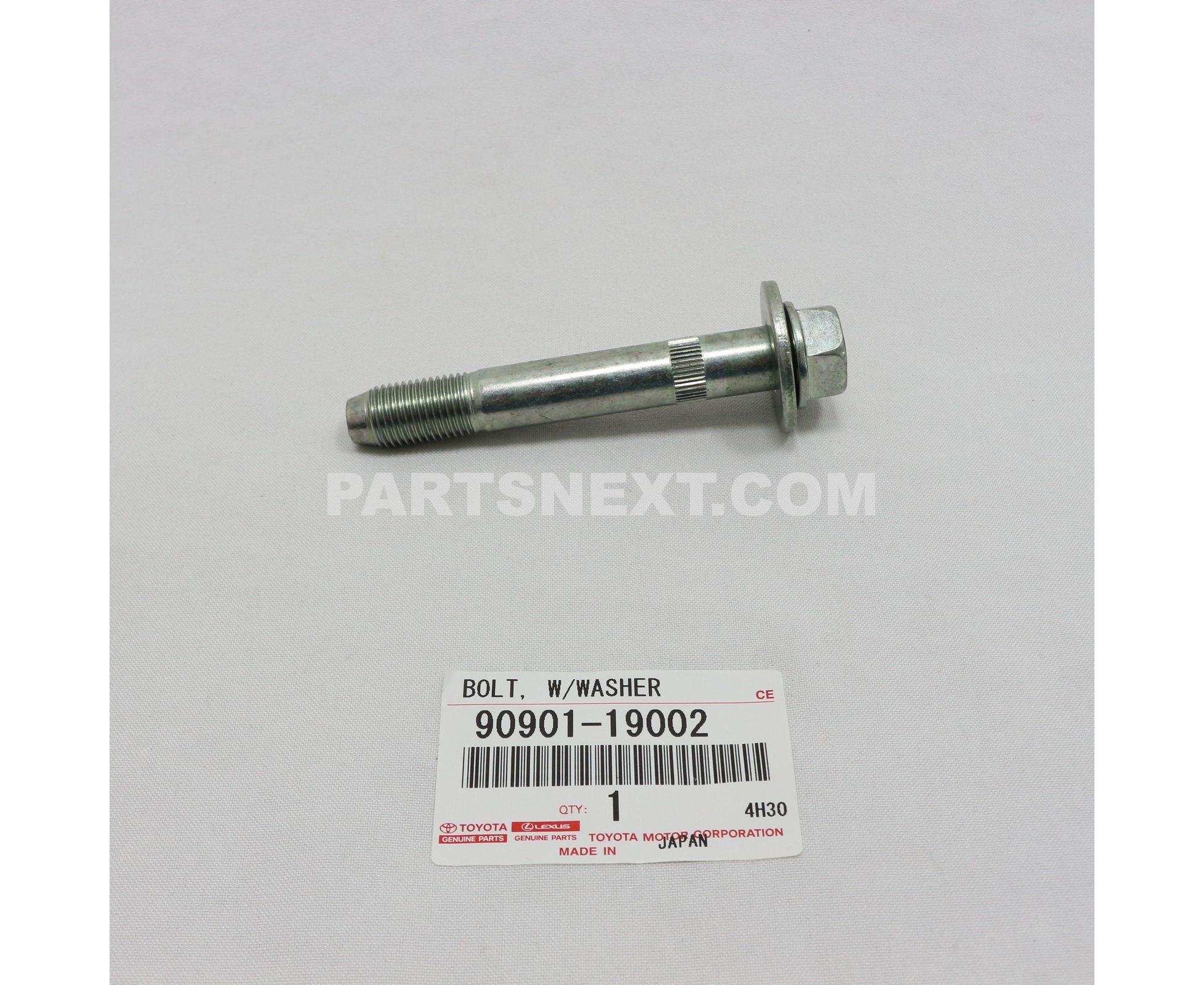 Toyota :: 90901-19002 BOLT(FOR REAR SUSPENSION ARM)