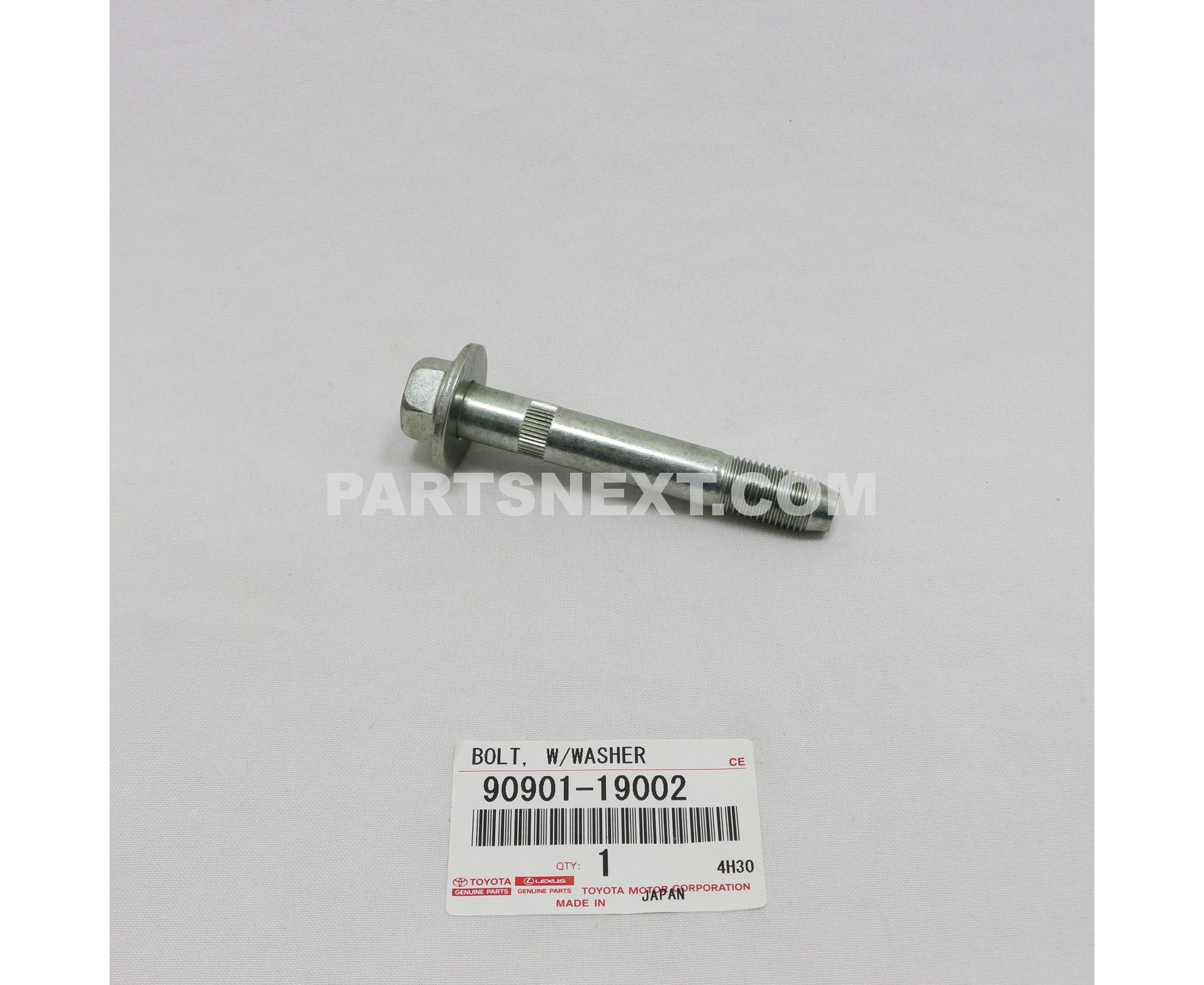 Toyota :: 90901-19002 BOLT(FOR REAR SUSPENSION ARM)