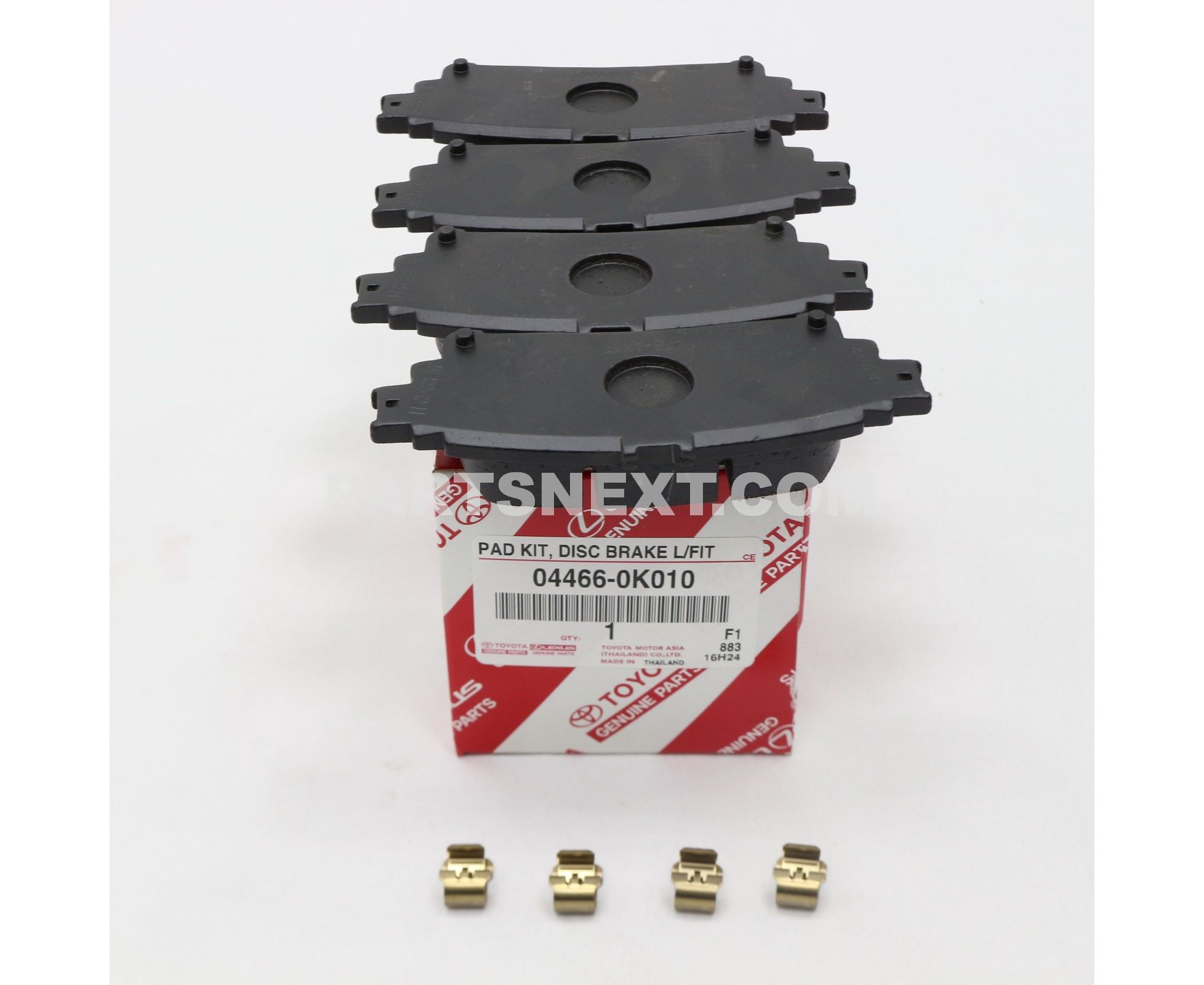 Toyota :: 04466-0K010 PAD KIT DISC BRAKE