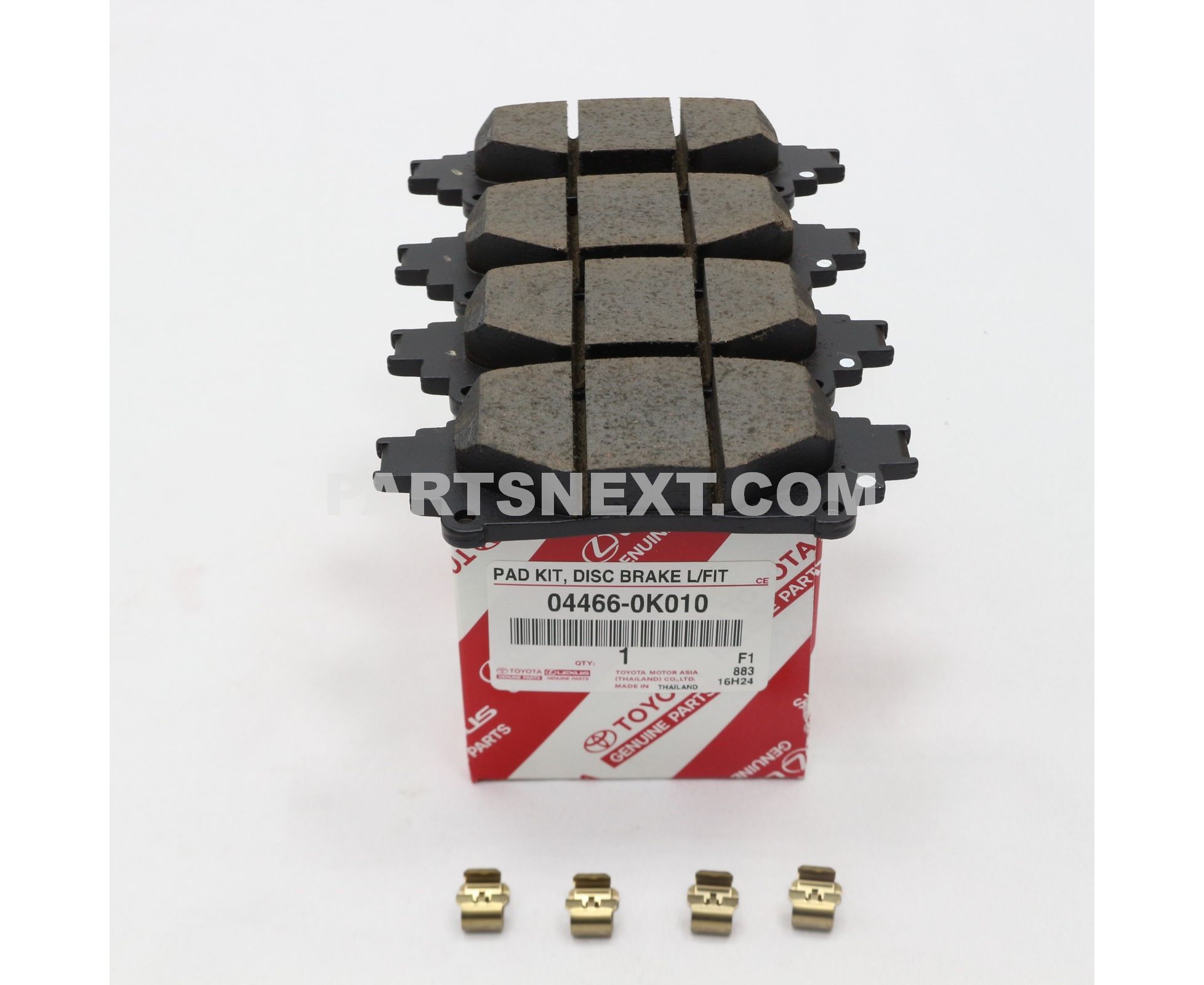 Toyota :: 04466-0K010 PAD KIT DISC BRAKE
