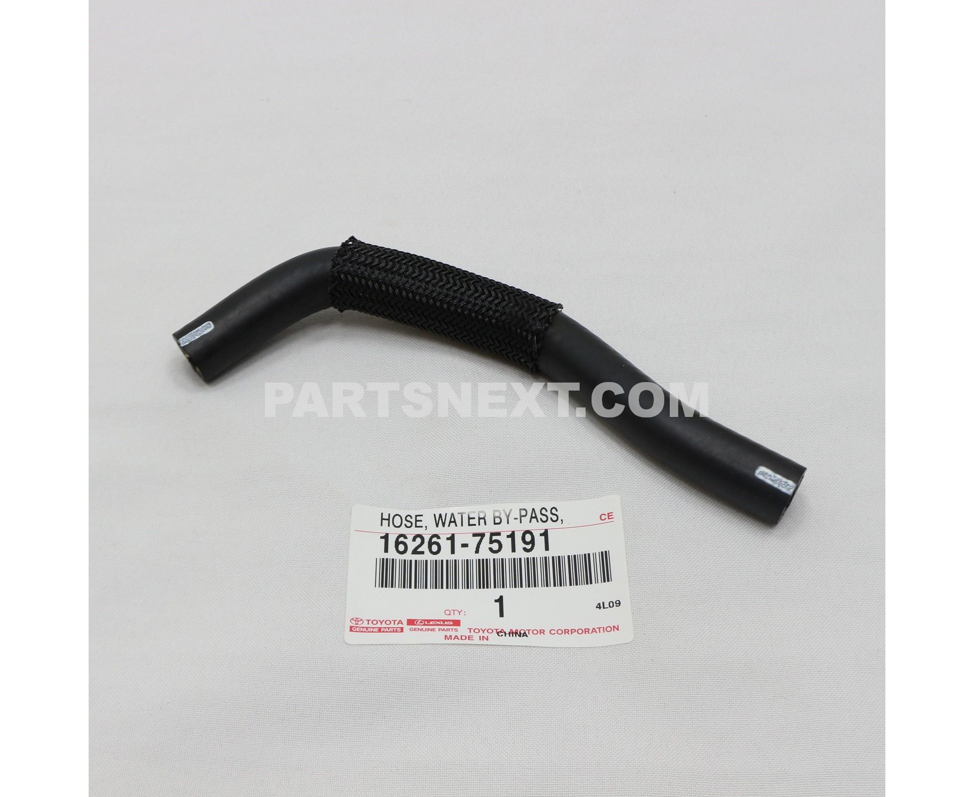 Toyota :: 16261-75191 HOSE, WATER BY-PASS