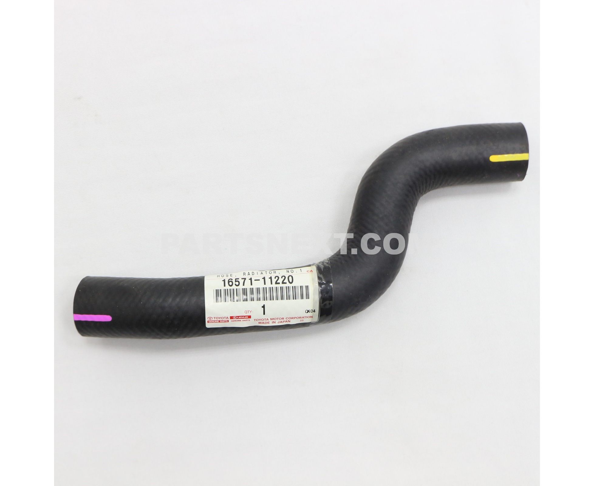 Toyota :: 16571-11220 HOSE, RADIATOR, INLET