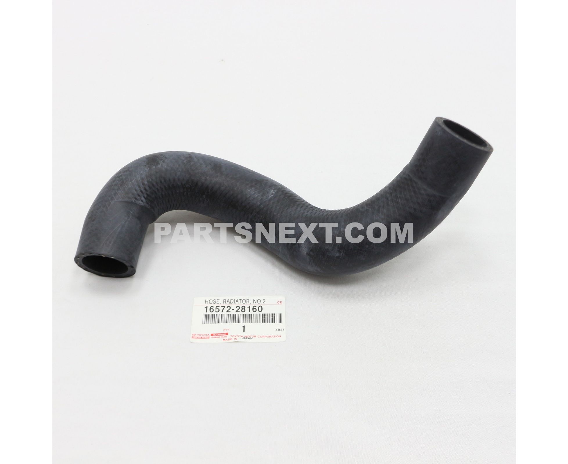 Toyota :: 16572-28160 HOSE, RADIATOR, OUTLET