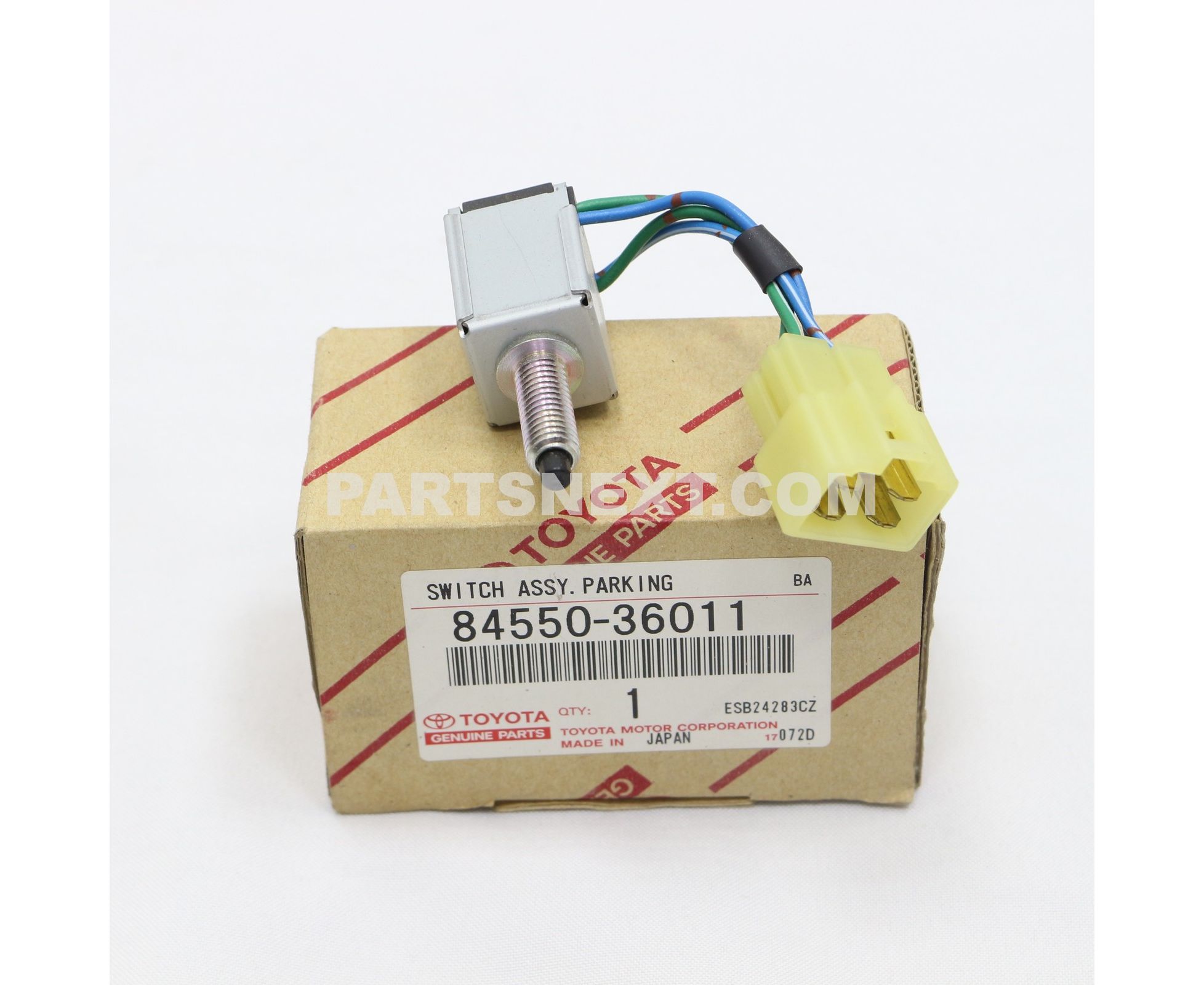 Toyota :: 84550-36011 SWITCH ASSY, PARKING BRAKE