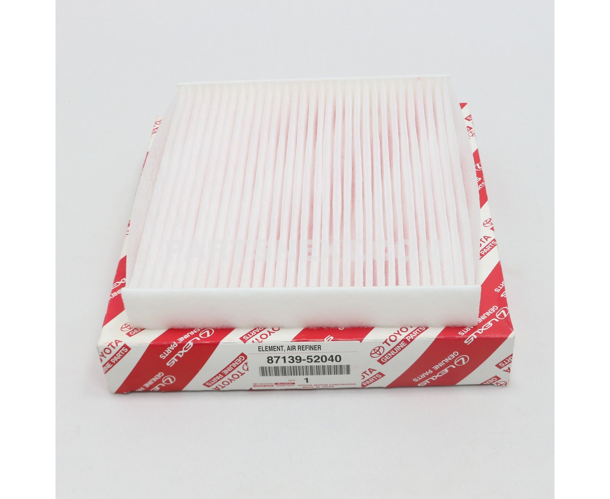 Toyota :: 87139-52040 ELEMENT, AIR REFINER