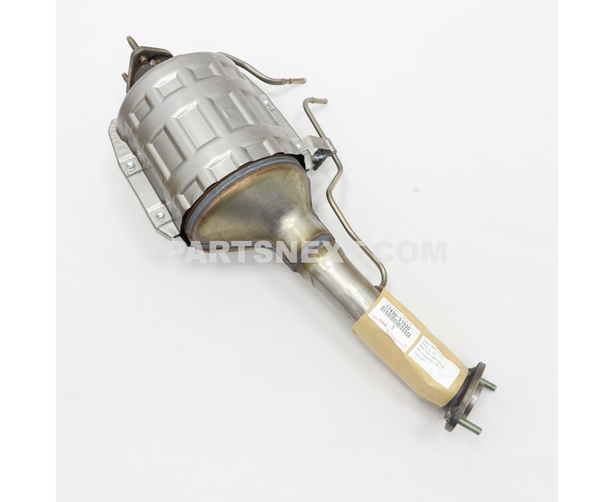 Toyota :: 17450-51030 PIPE ASSY, EXHAUST, FRONT NO.2