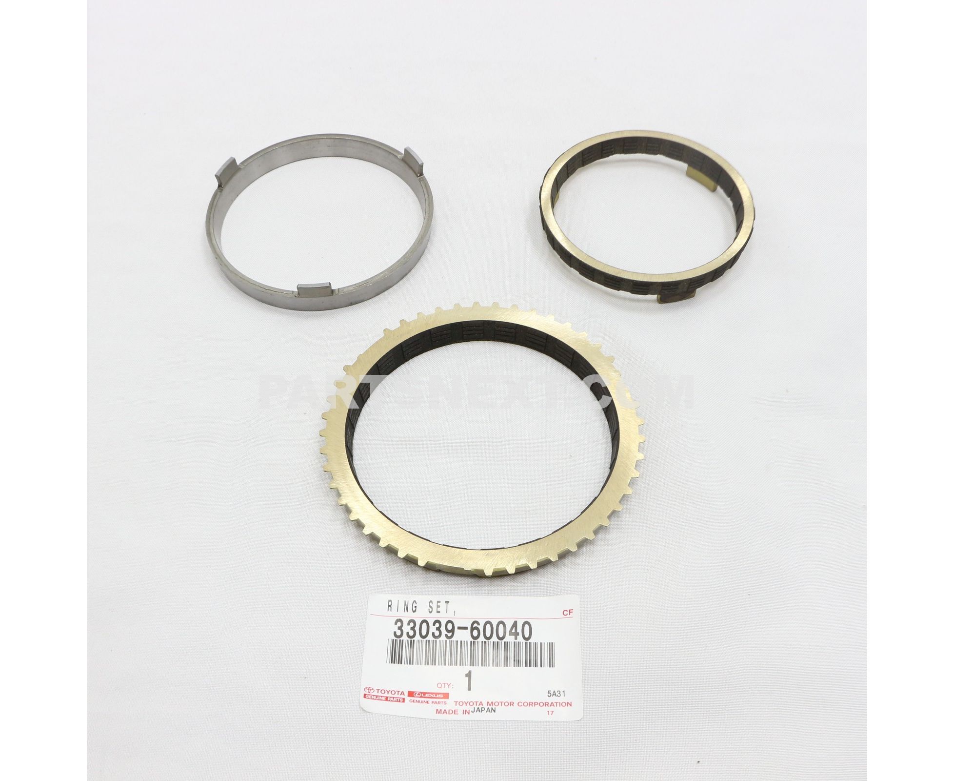 Toyota :: 33039-60040 RING SET, SYNCHRONIZER, NO.3