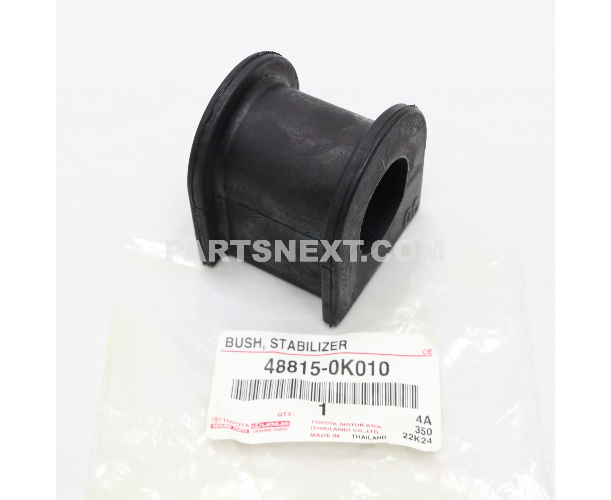 Toyota :: 48815-0K010 BUSH, FRONT STABILIZER BAR, NO.1