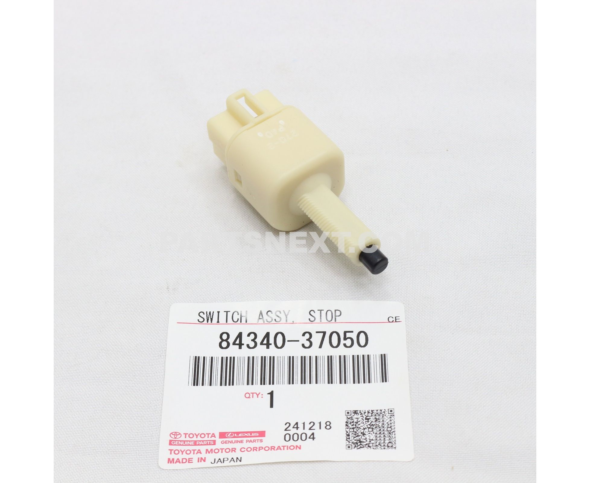 Toyota :: 84340-37050 SWITCH ASSY, STOP LAMP