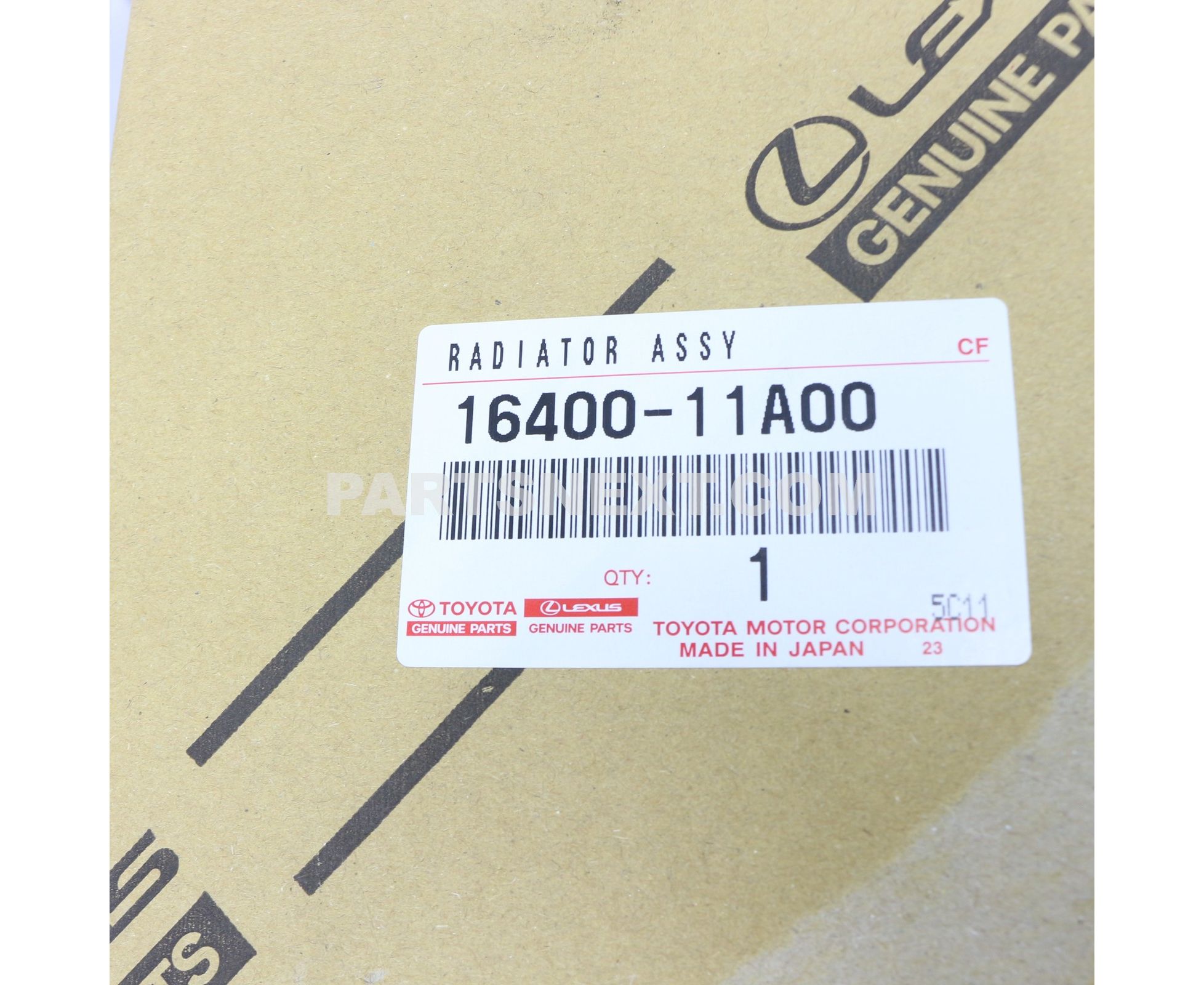 Toyota :: 16400-11A00 RADIATOR ASSY