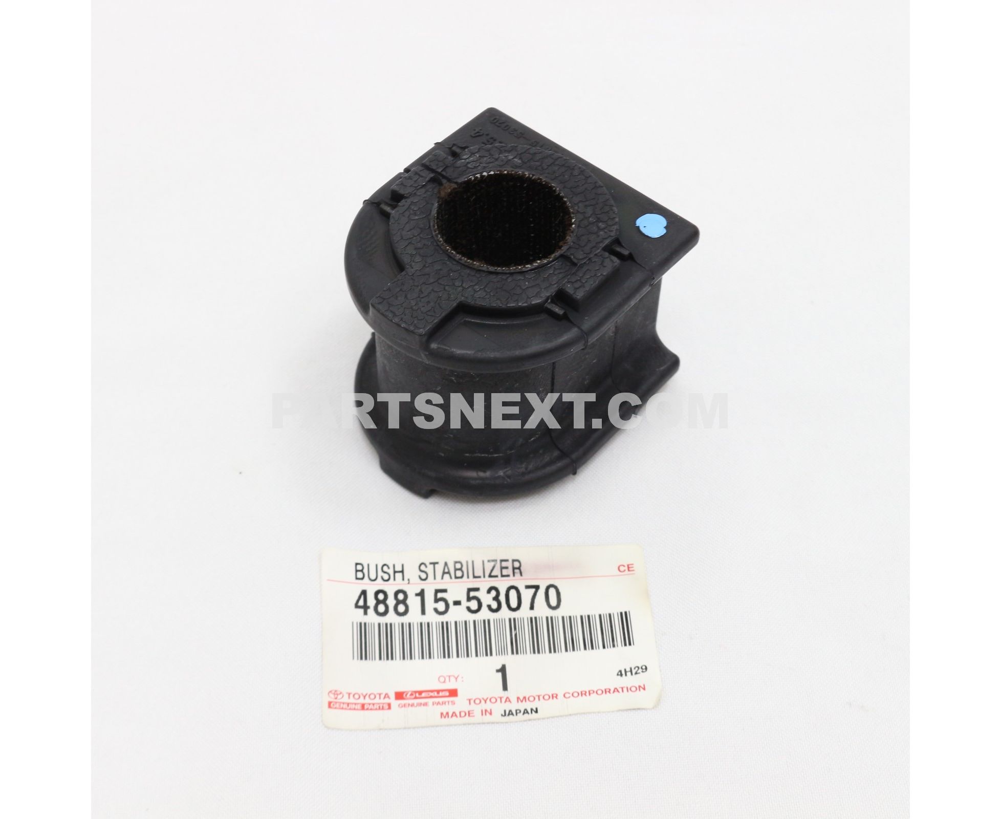 Toyota :: 48815-53070 BUSH, FRONT STABILIZER BAR, NO.1