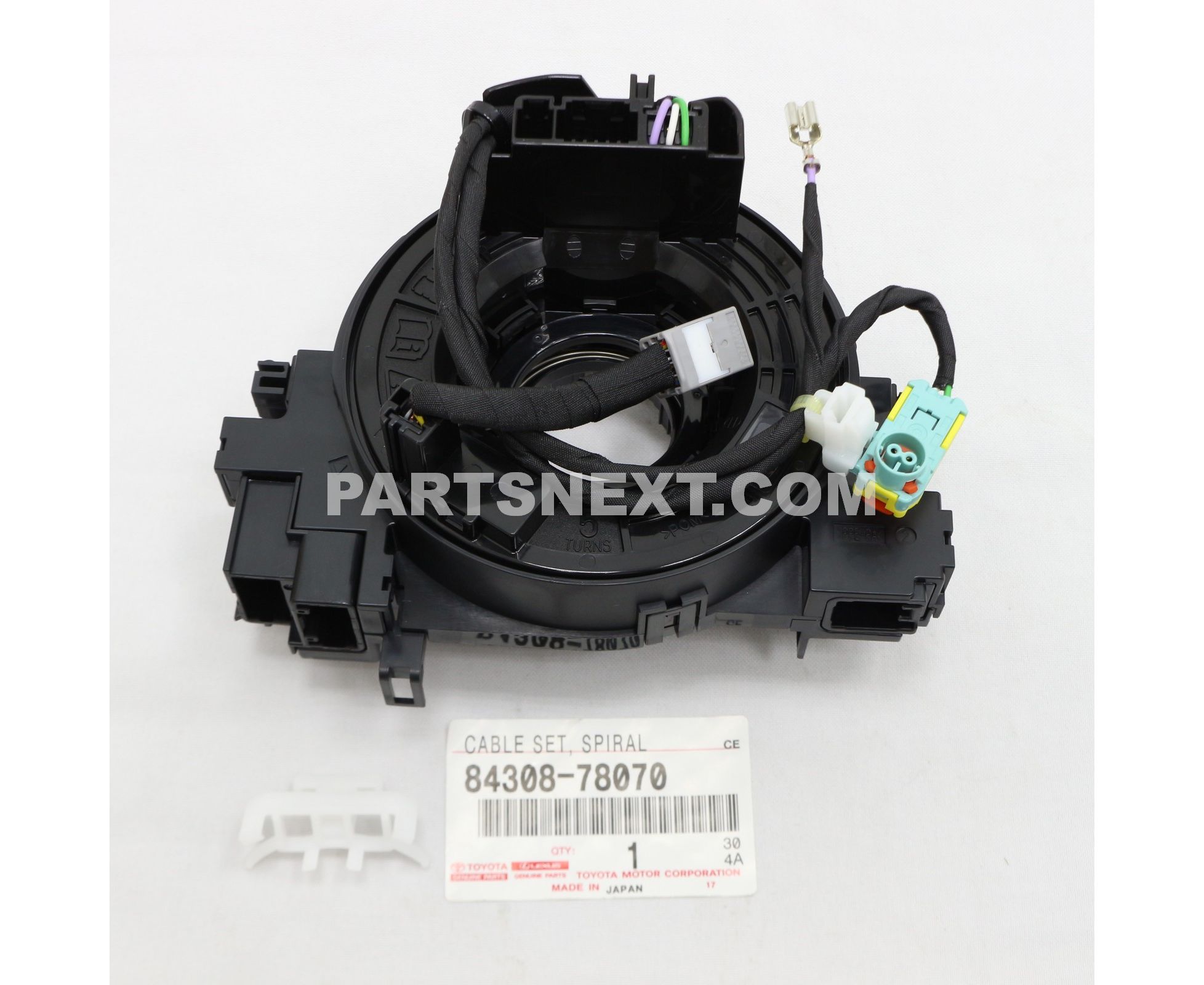 Toyota :: 84308-78070 CABLE SET SPIRAL
