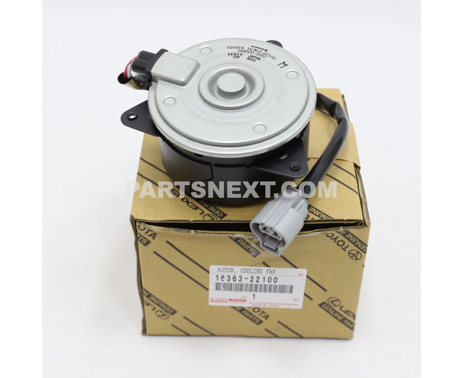 Toyota :: 16363-22100 MOTOR, COOLING FAN