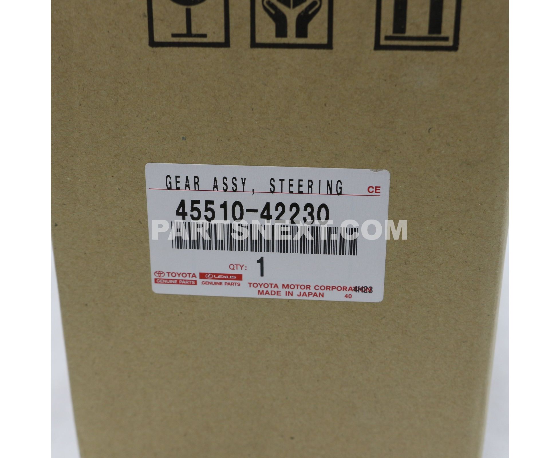 Toyota :: 45510-42230 GEAR ASSY STEERING
