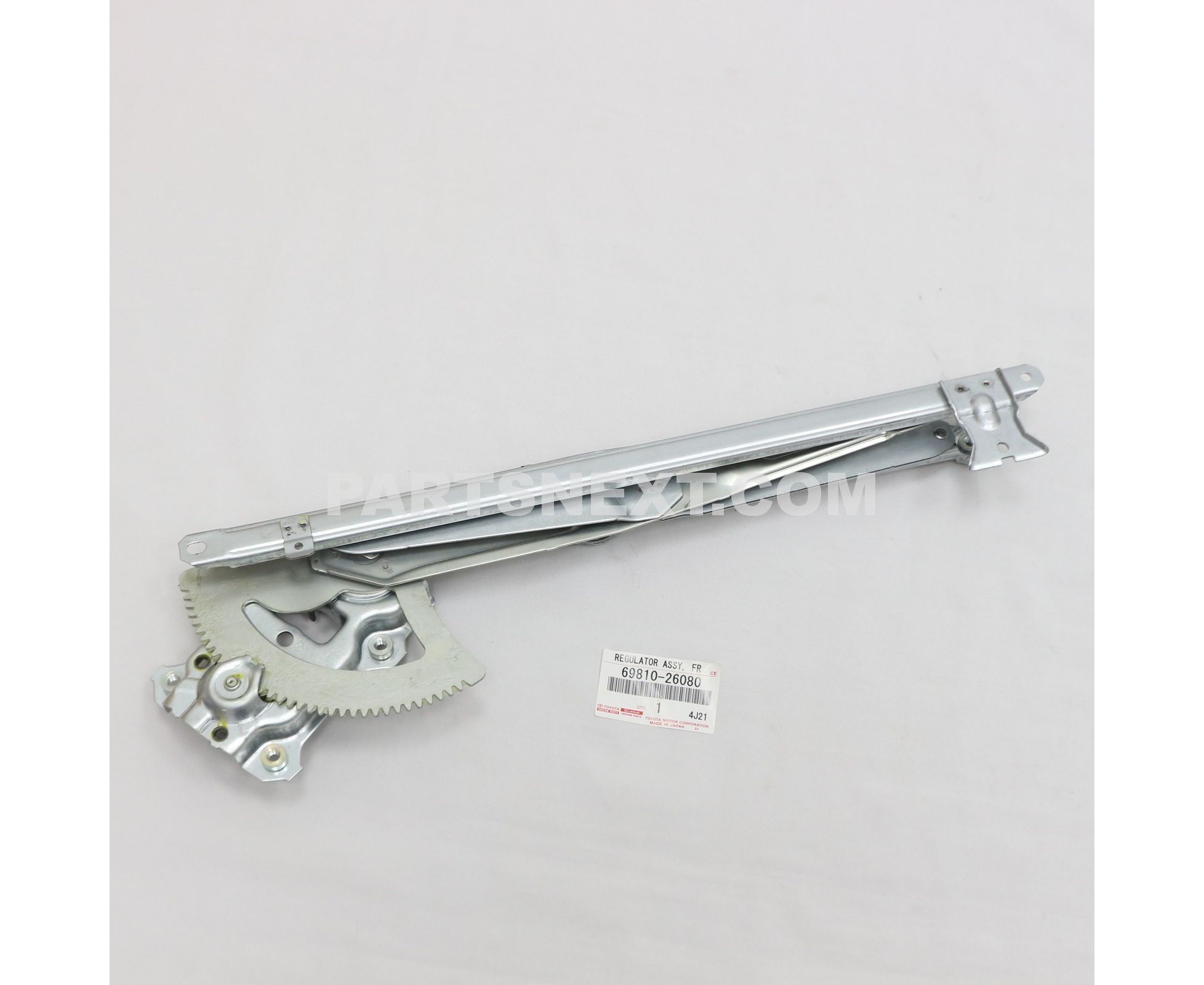 Toyota :: 69810-26080 REGULATOR ASSY, FRONT DOOR WINDOW, RH