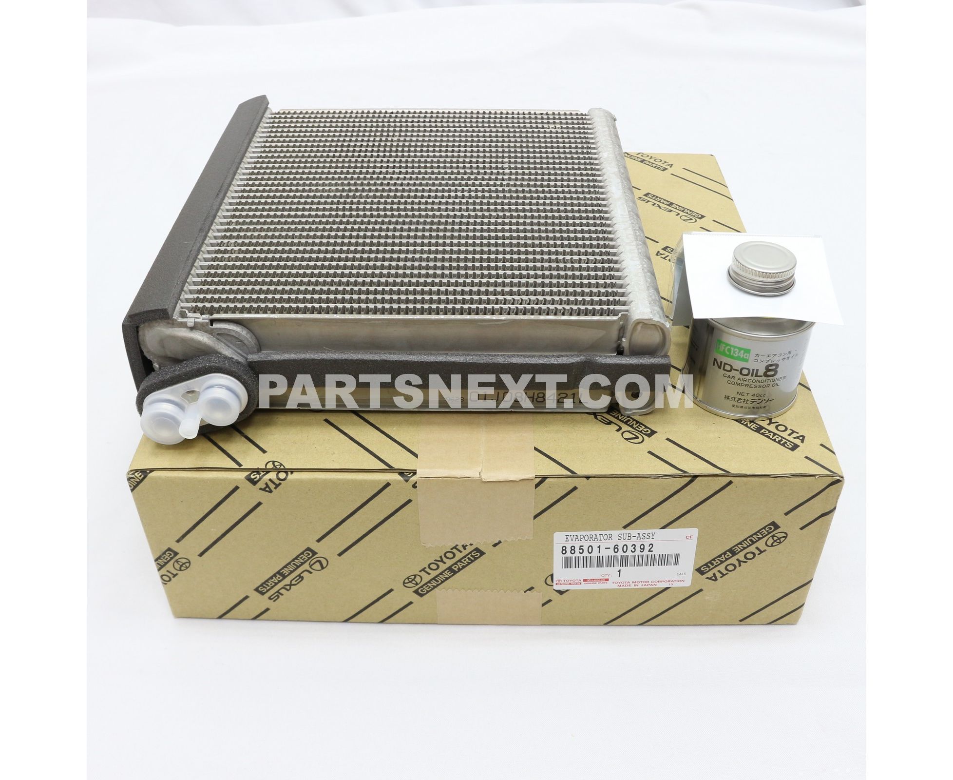 Toyota :: 88501-60392 EVAPORATOR SUB-ASSY, COOLER, NO.1