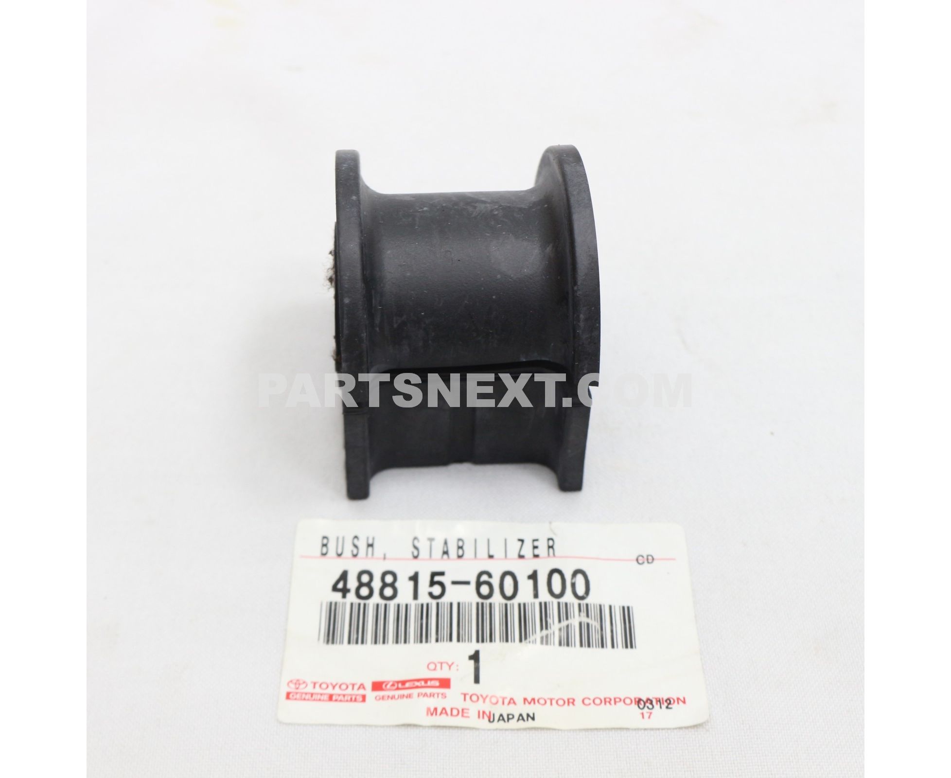 Toyota :: 48815-60100 BUSH, FRONT STABILIZER BAR, NO.1