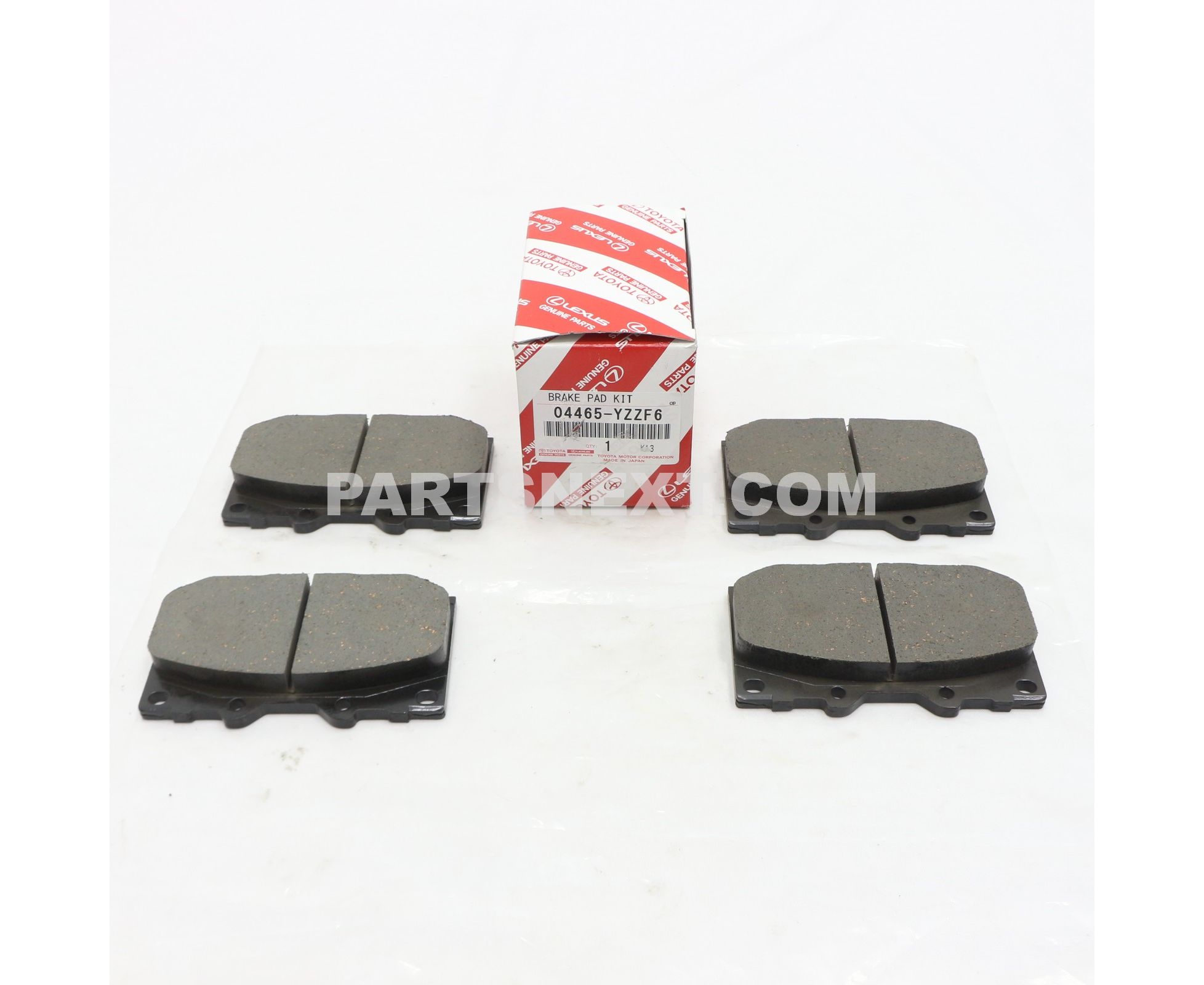 Toyota :: 04465-YZZF6 BRAKE PAD KIT