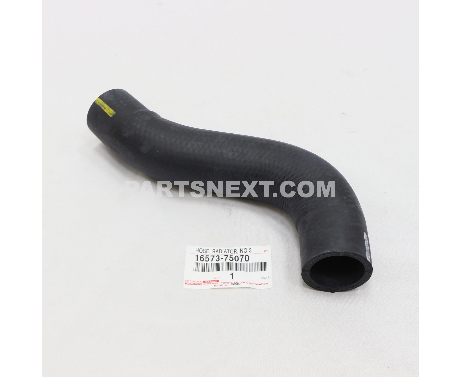 Toyota :: 16573-75070 HOSE, RADIATOR, NO.3