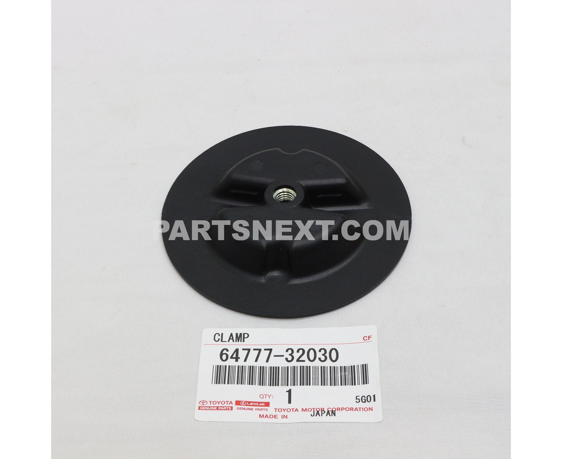Toyota :: 64777-32030 CLAMP, SPARE WHEEL COVER