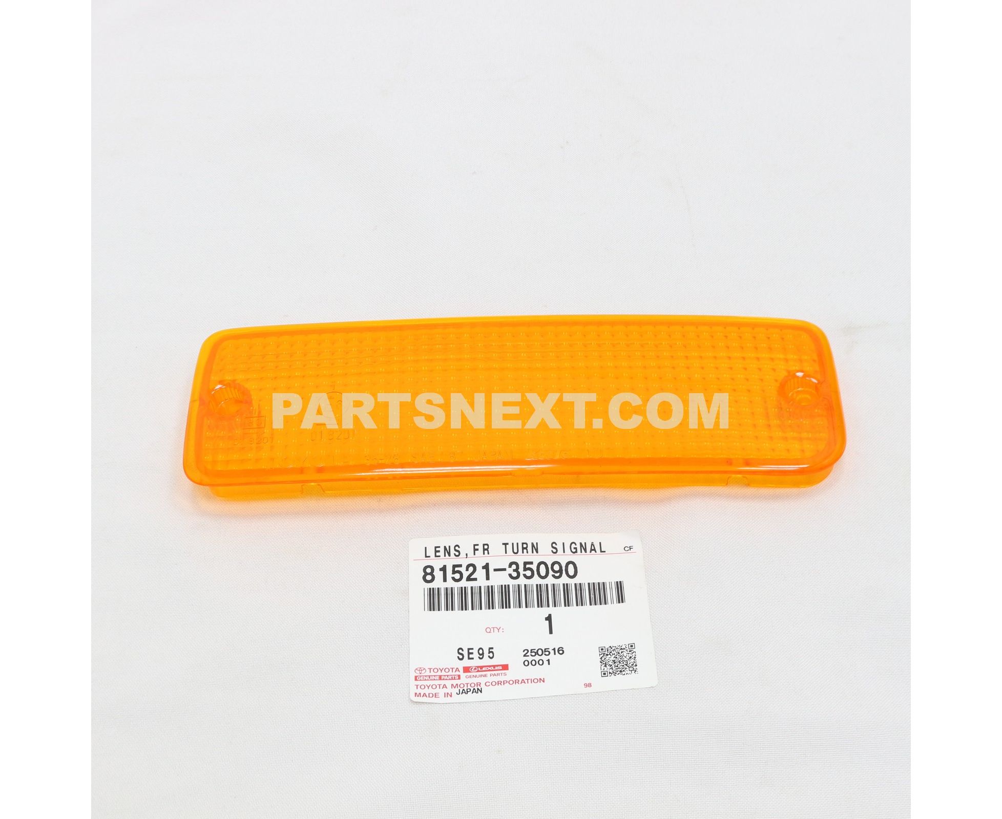 Toyota :: 81521-35090 LENS, FRONT TURN SIGNAL LAMP, LH